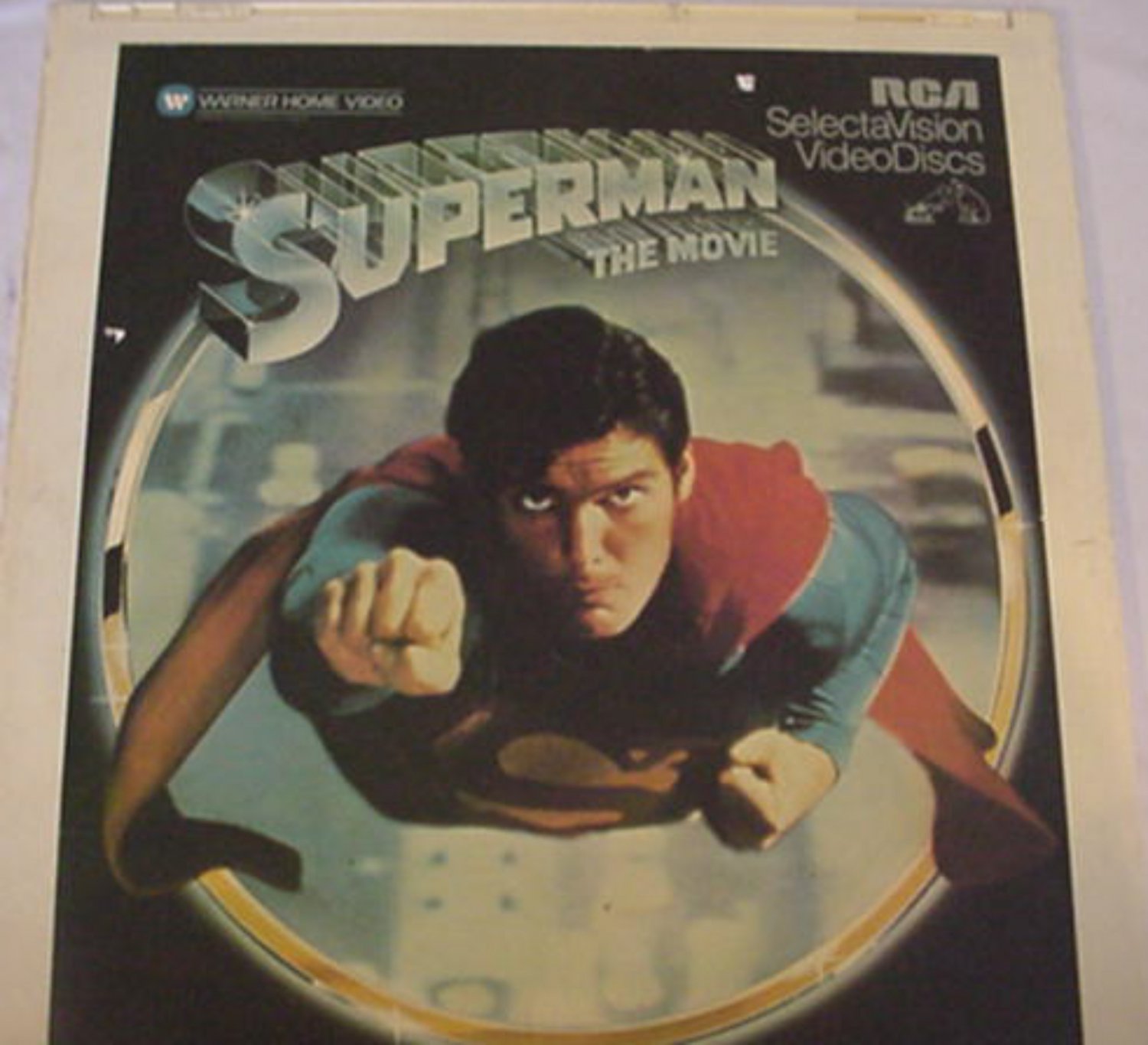 Superman The Movie - RCA SelectaVision Video Discs- Part 1 & 2 of 2