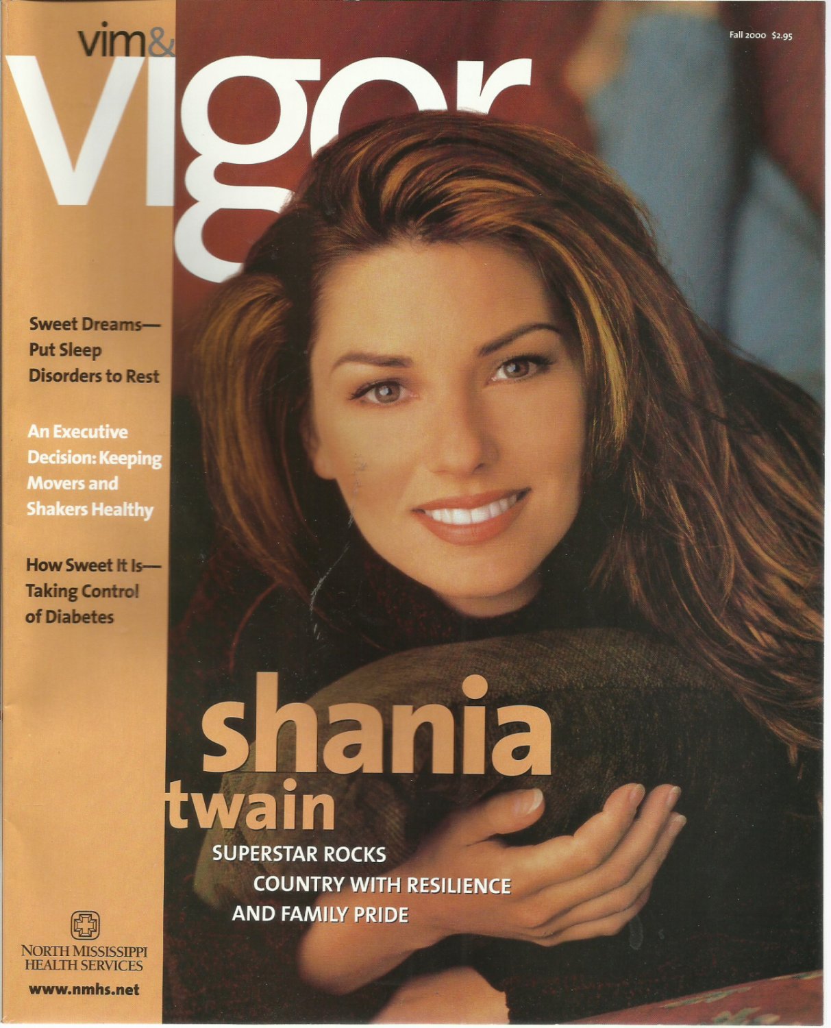 Vim & Vigor magazine - Fall 2000- Shania Twain
