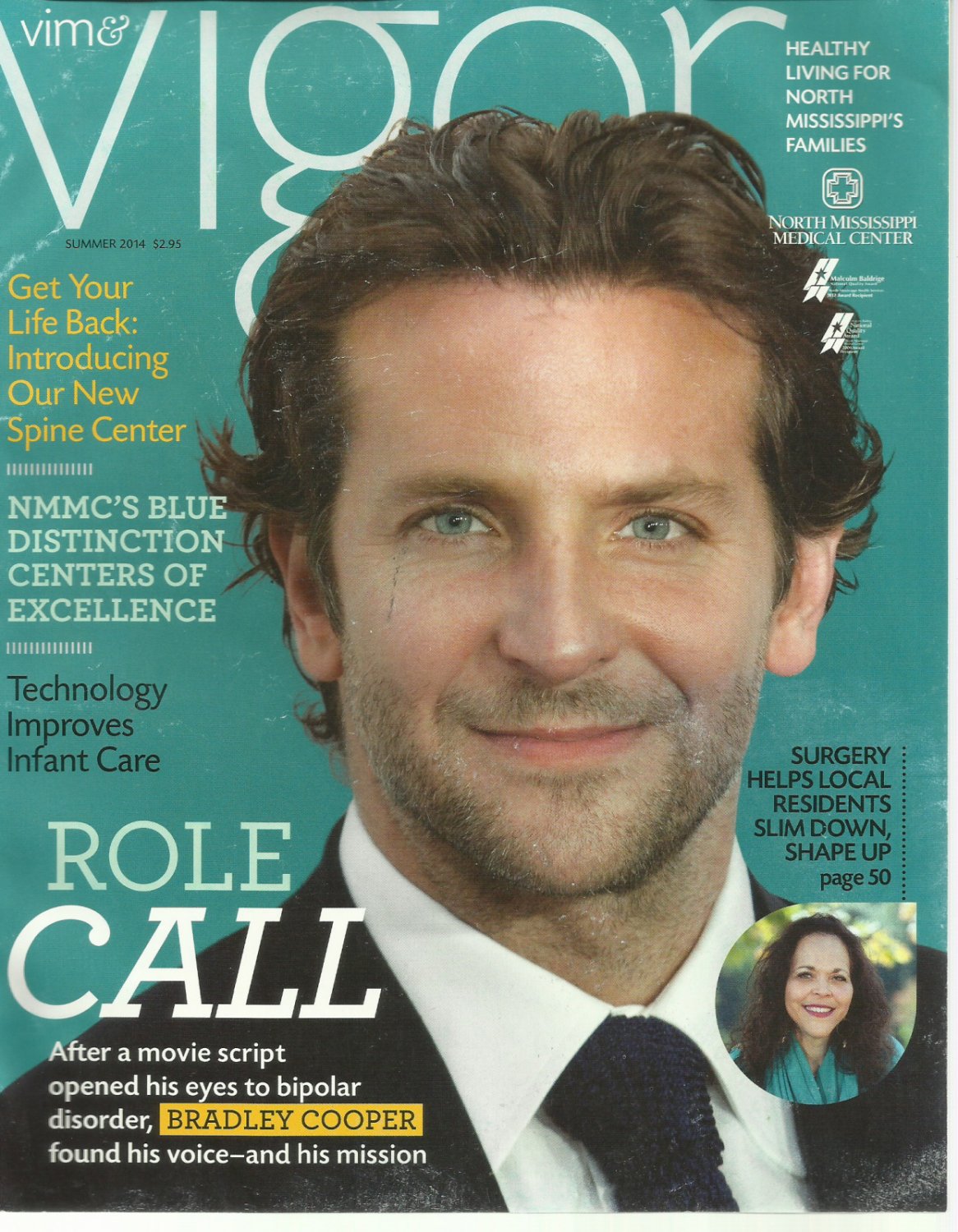 Vim & Vigor magazine - Summer 2014- Bradley Cooper