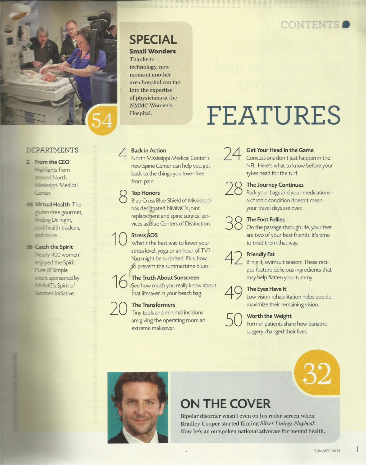 Vim & Vigor magazine - Summer 2014- Bradley Cooper