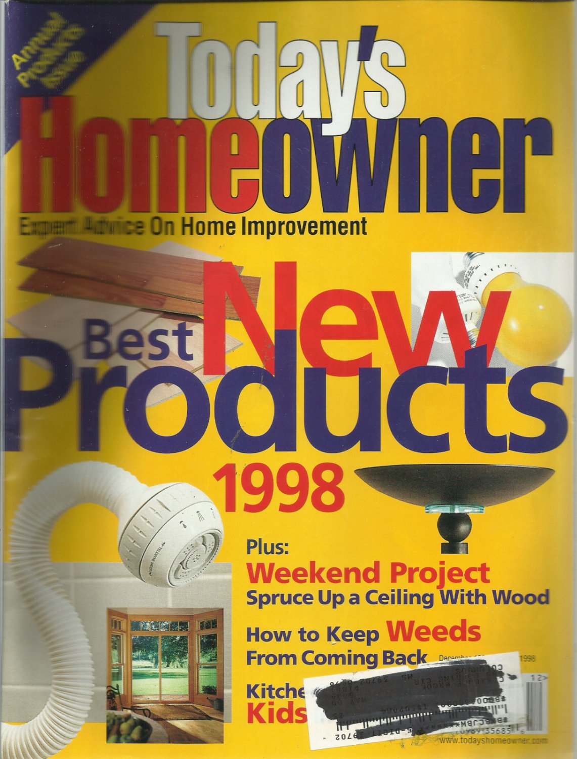 Today's Homeowner magazine- Expert Advice on Home Improvement- Dec1997 ...