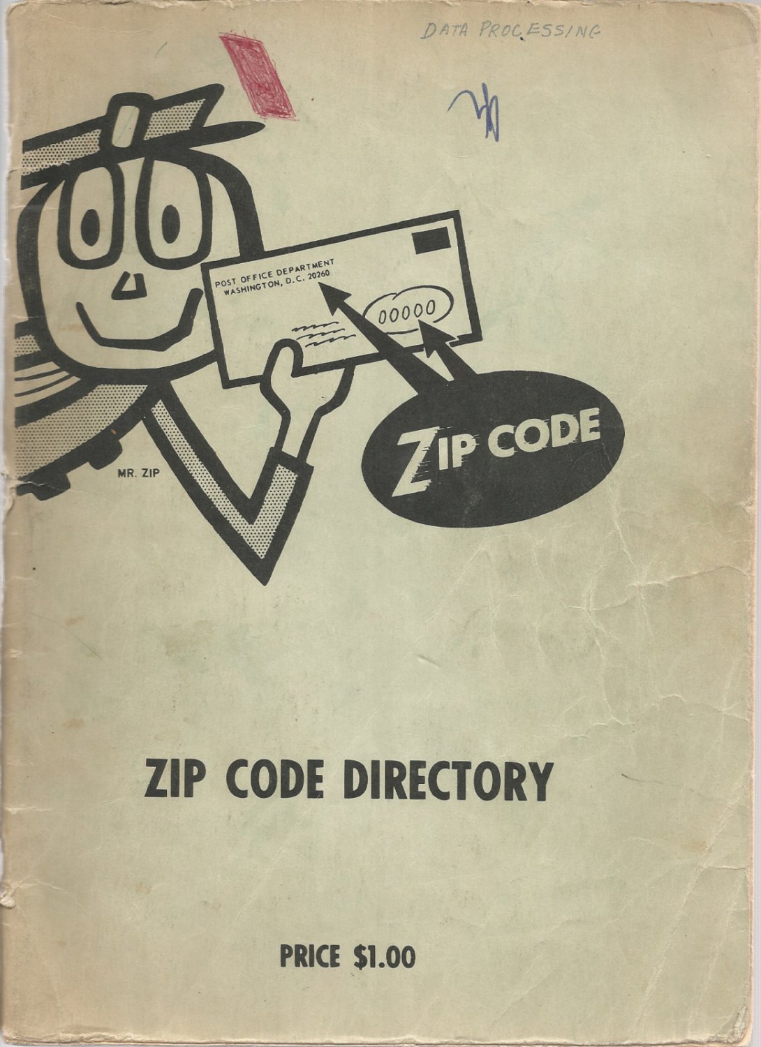 Zip Code Directory- 1960s era