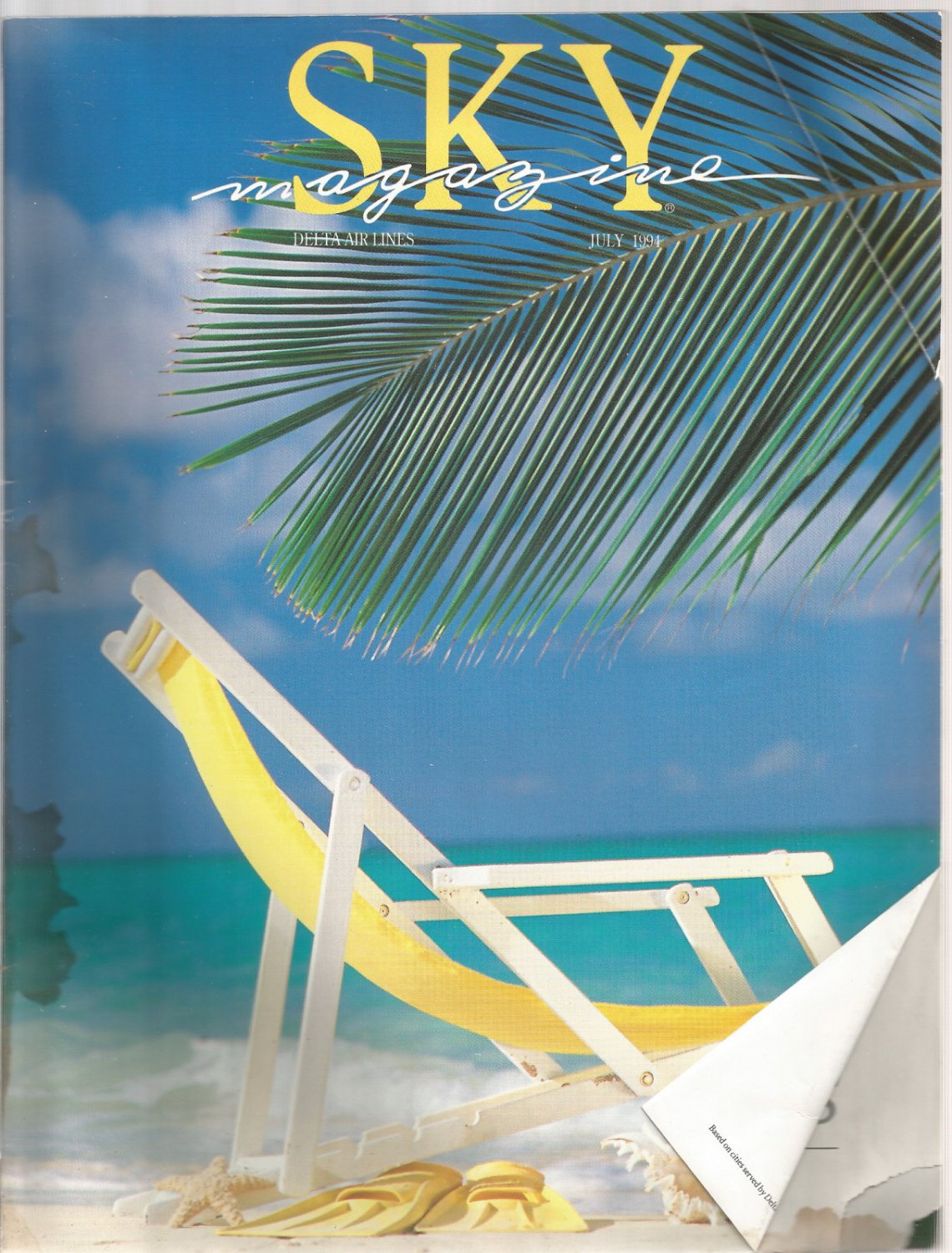 Sky Magazine- Delta Air Lines- July 1994
