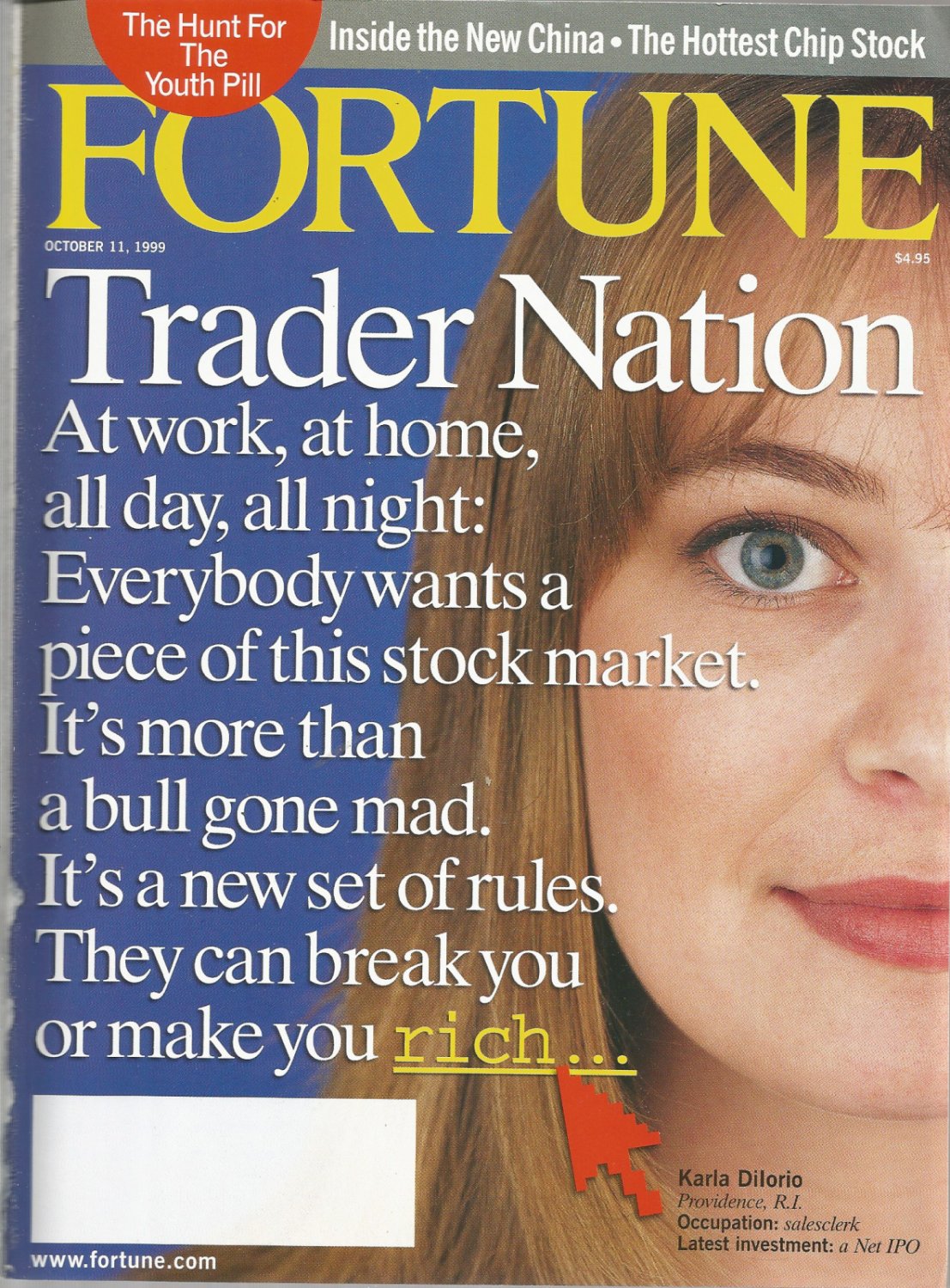 Fortune Magazine- October 11, 1999- Trader Nation