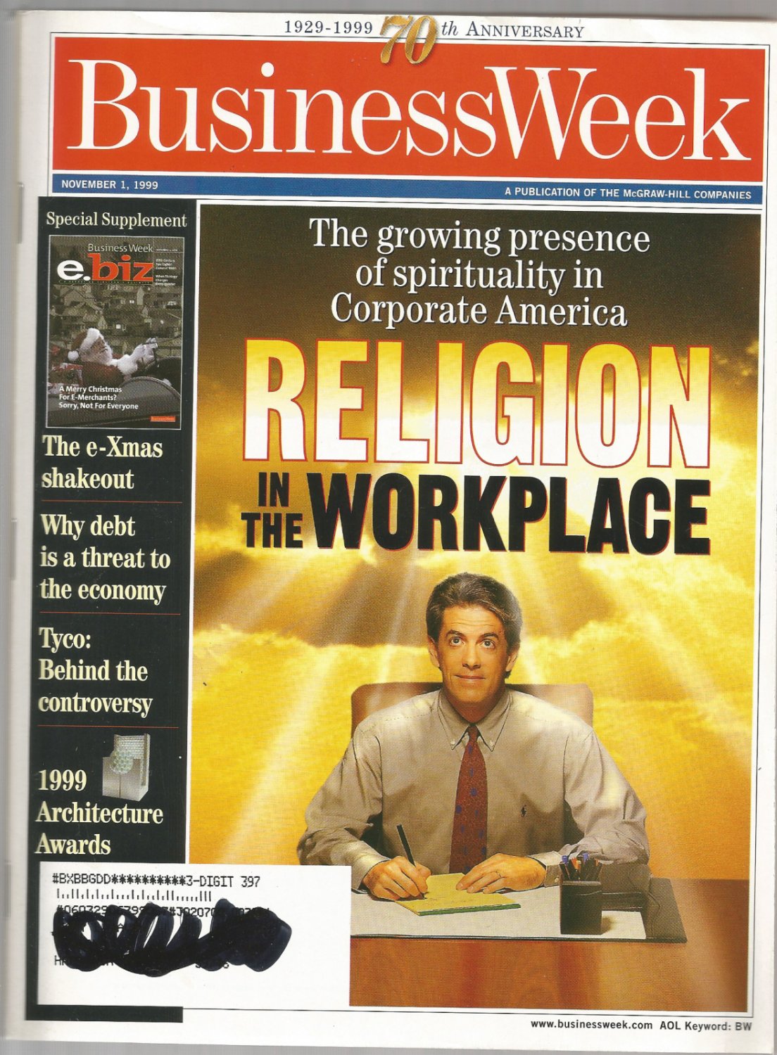 Business Week Magazine- November 1, 1999- Why debt is a threat to the ...