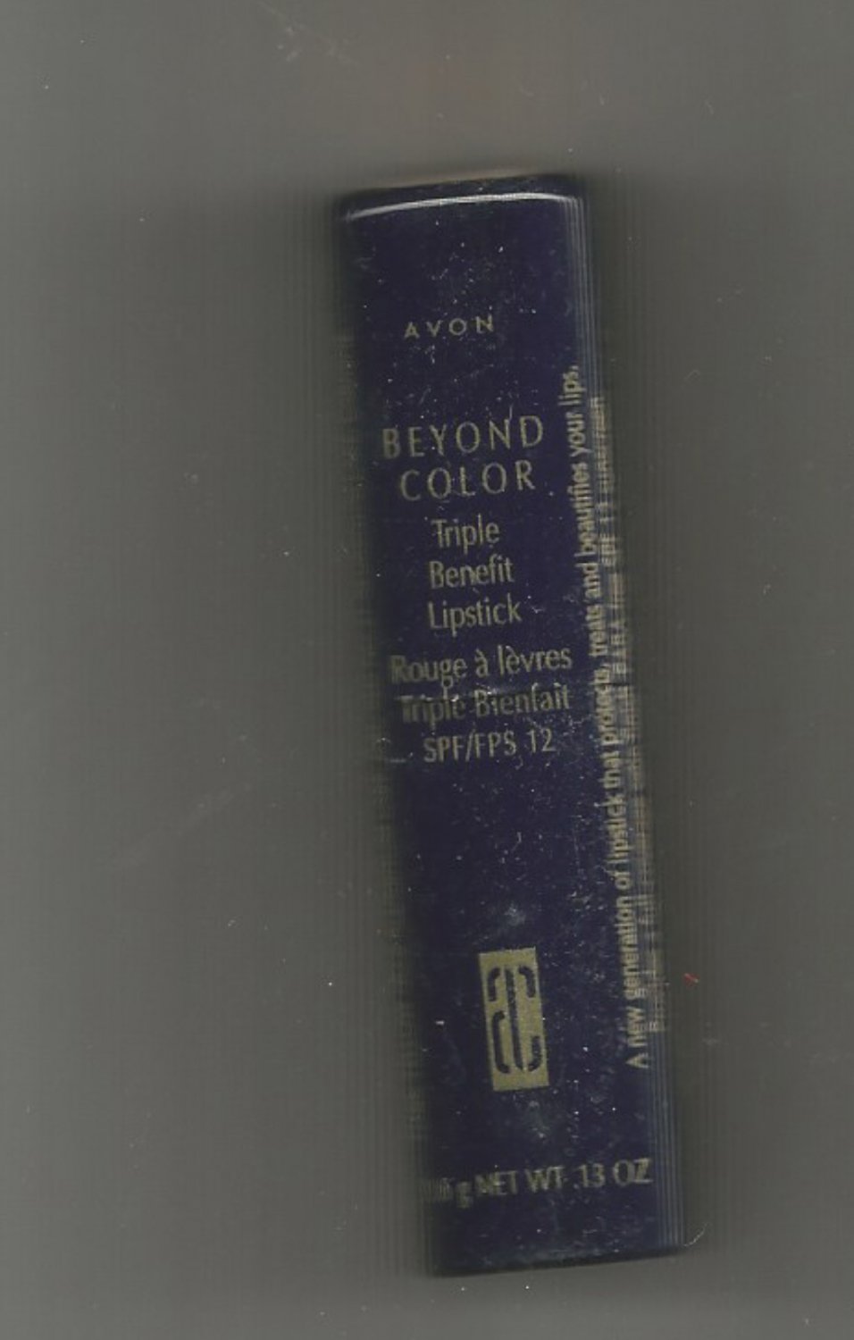 Avon Beyond Color Triple Benefit Lipstick-- SPF 12- Beige Shimmer- Vintage
