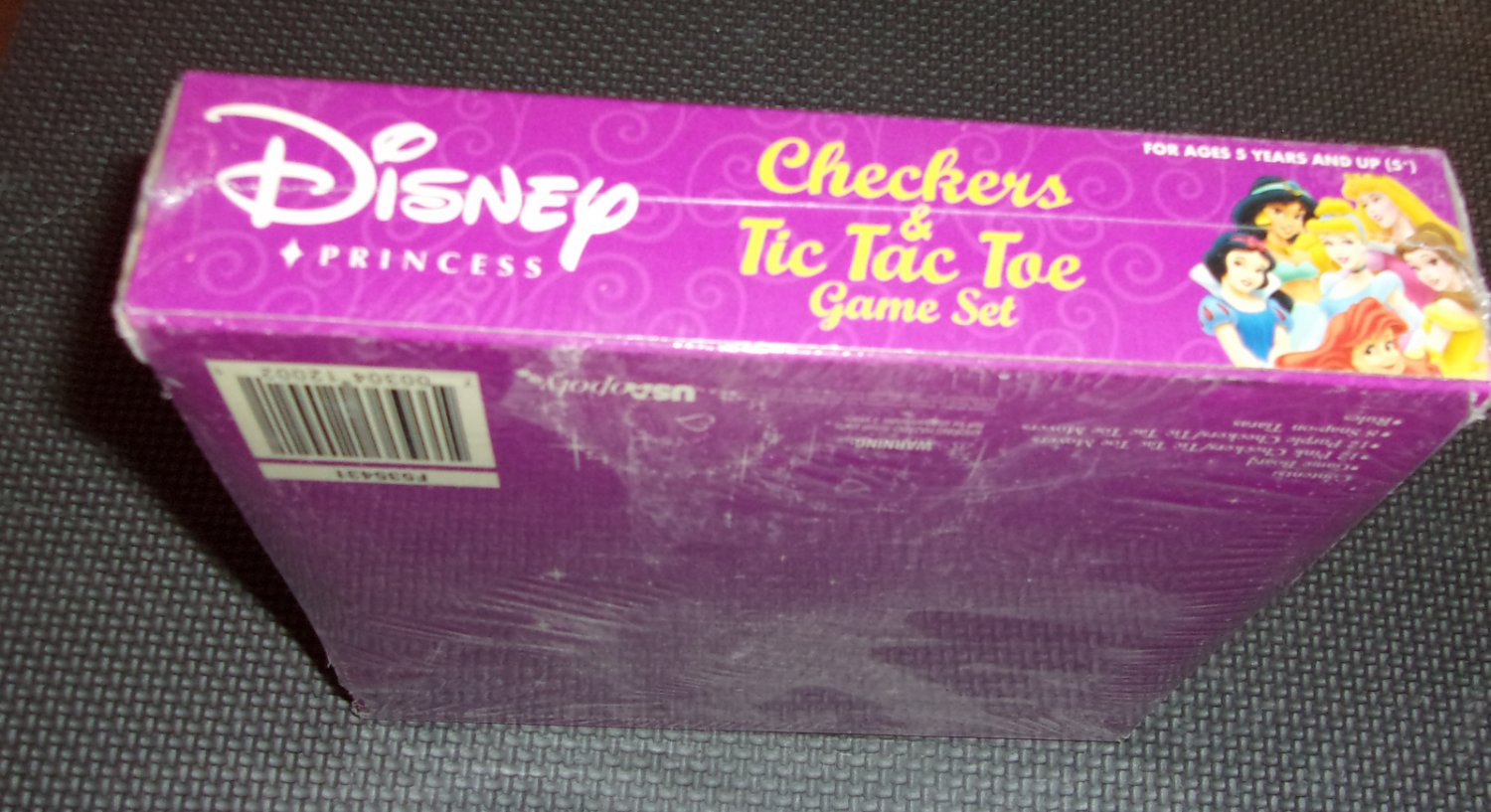 Disney Princess Checkers / Tic Tac Toe Game