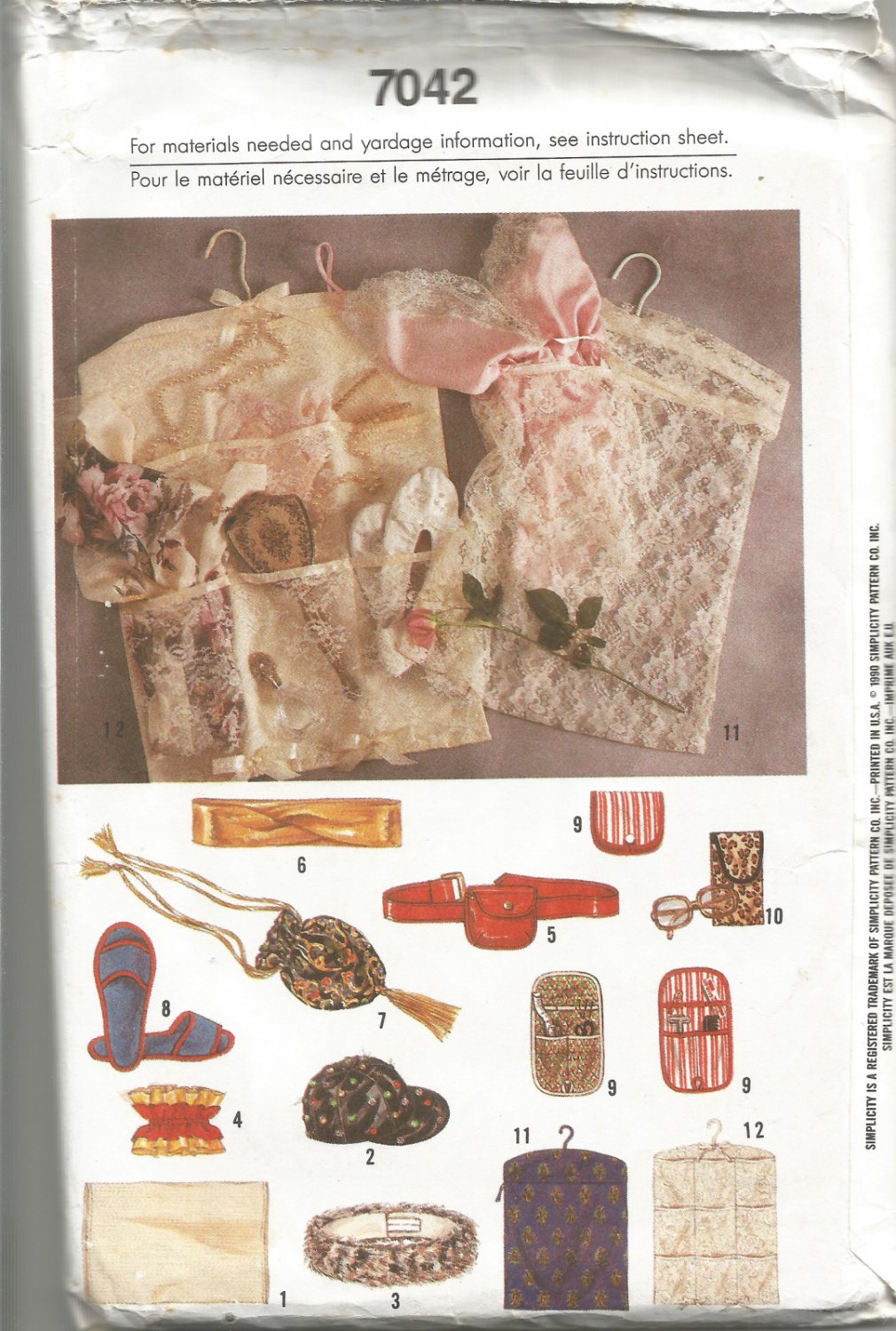 Simplicity pattern 7042- The Accessorty Club- cap, hood/cowl, Belt ...