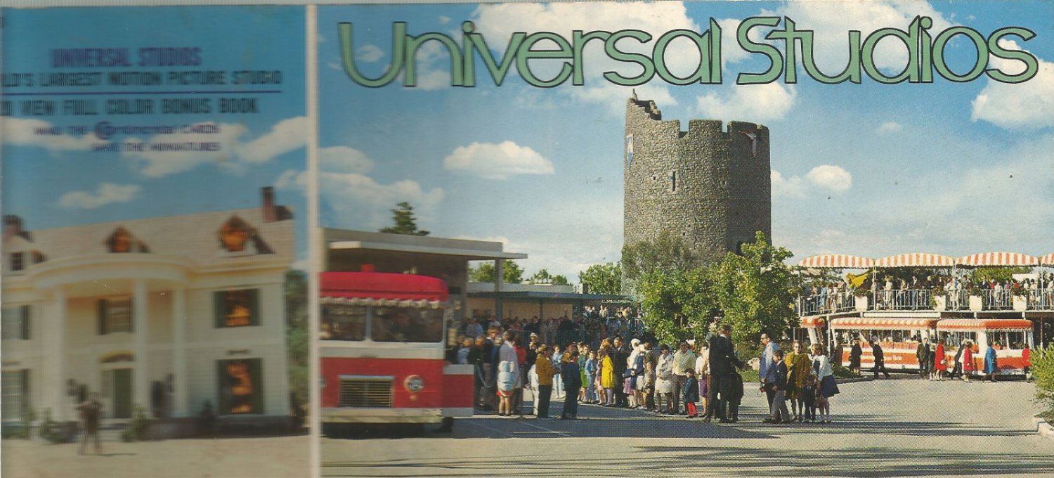Souvenir folder Universal Studios World's largest motion picture studio ...