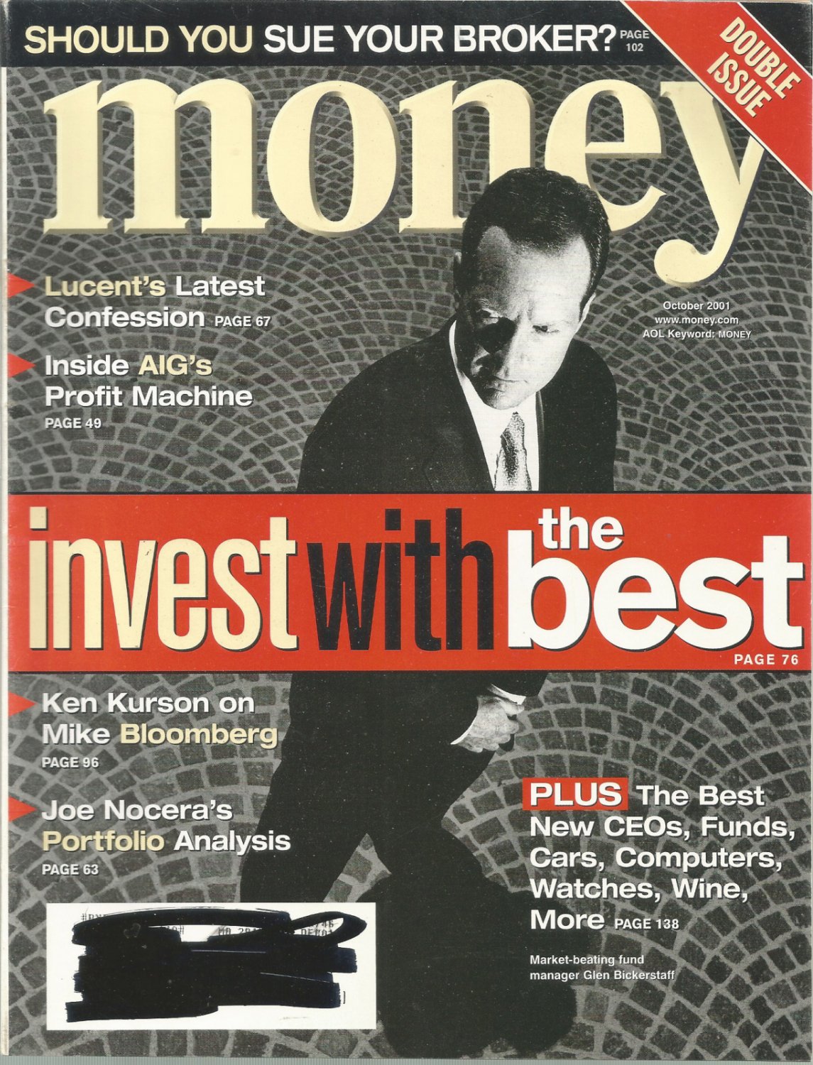 Money Magazine- October 2001- Invest with the best