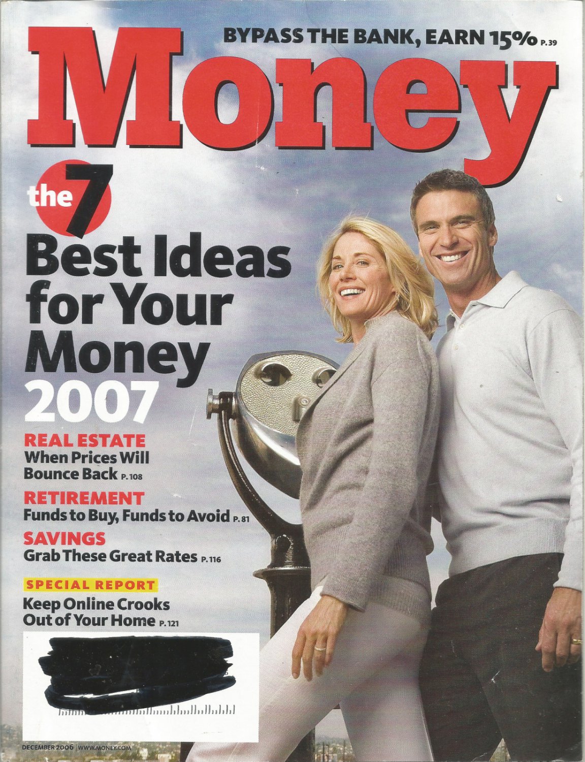 Money Magazine- December 2006- Keep Online Crooks out of your home