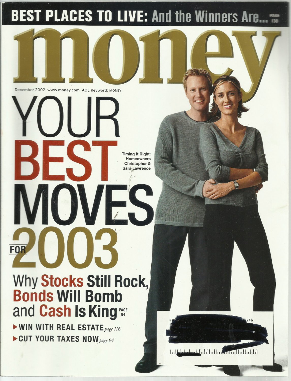 Money Magazine- December 2002- Cut your taxes now