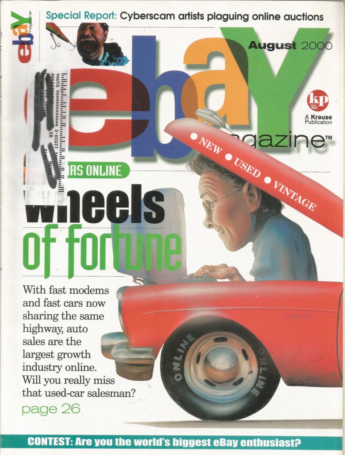 Ebay magazine- August 2000- Size really does matter