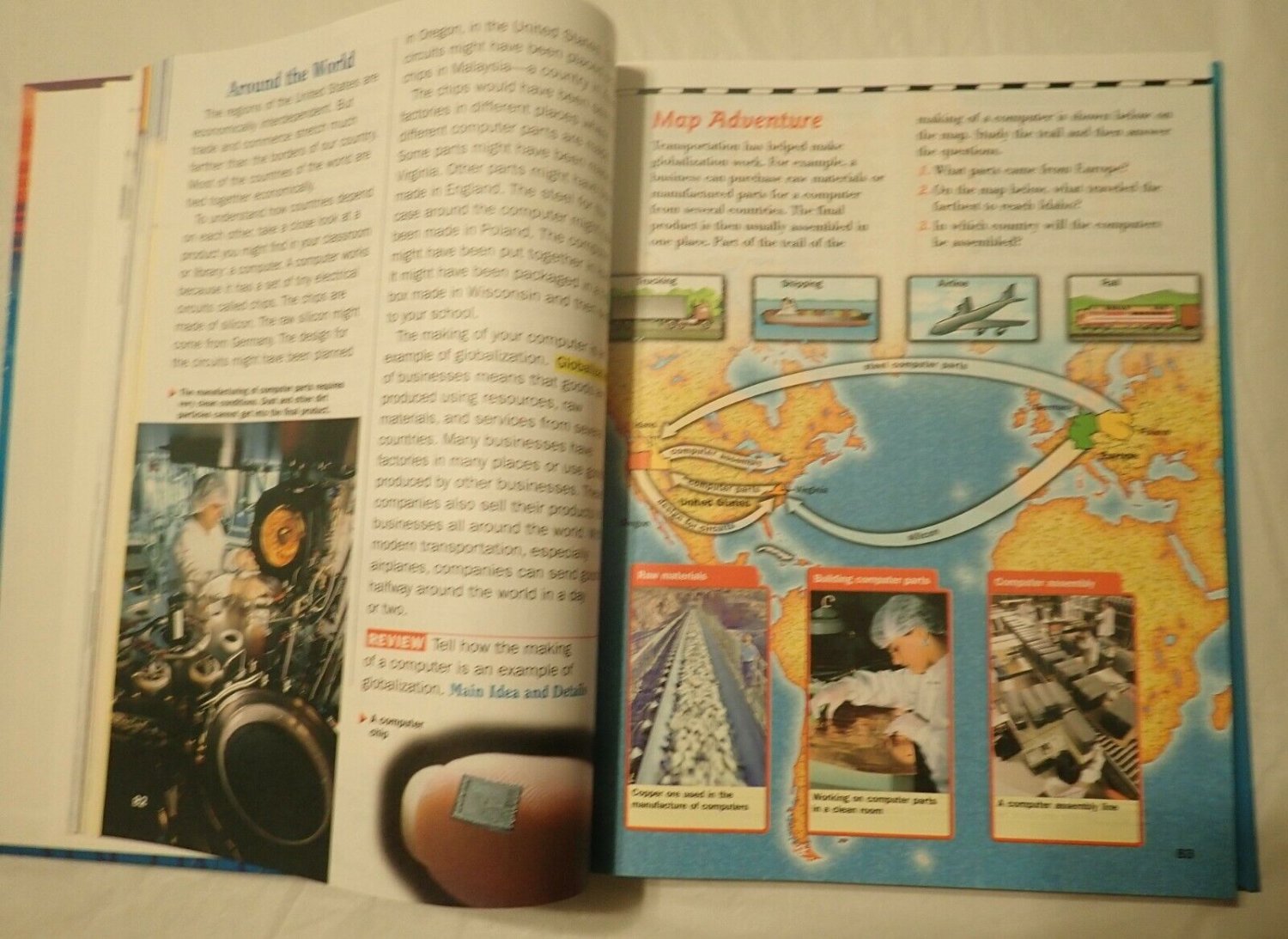 Scott Foresman Social Studies Regions Grade 4 Textbook Gold Edition ...