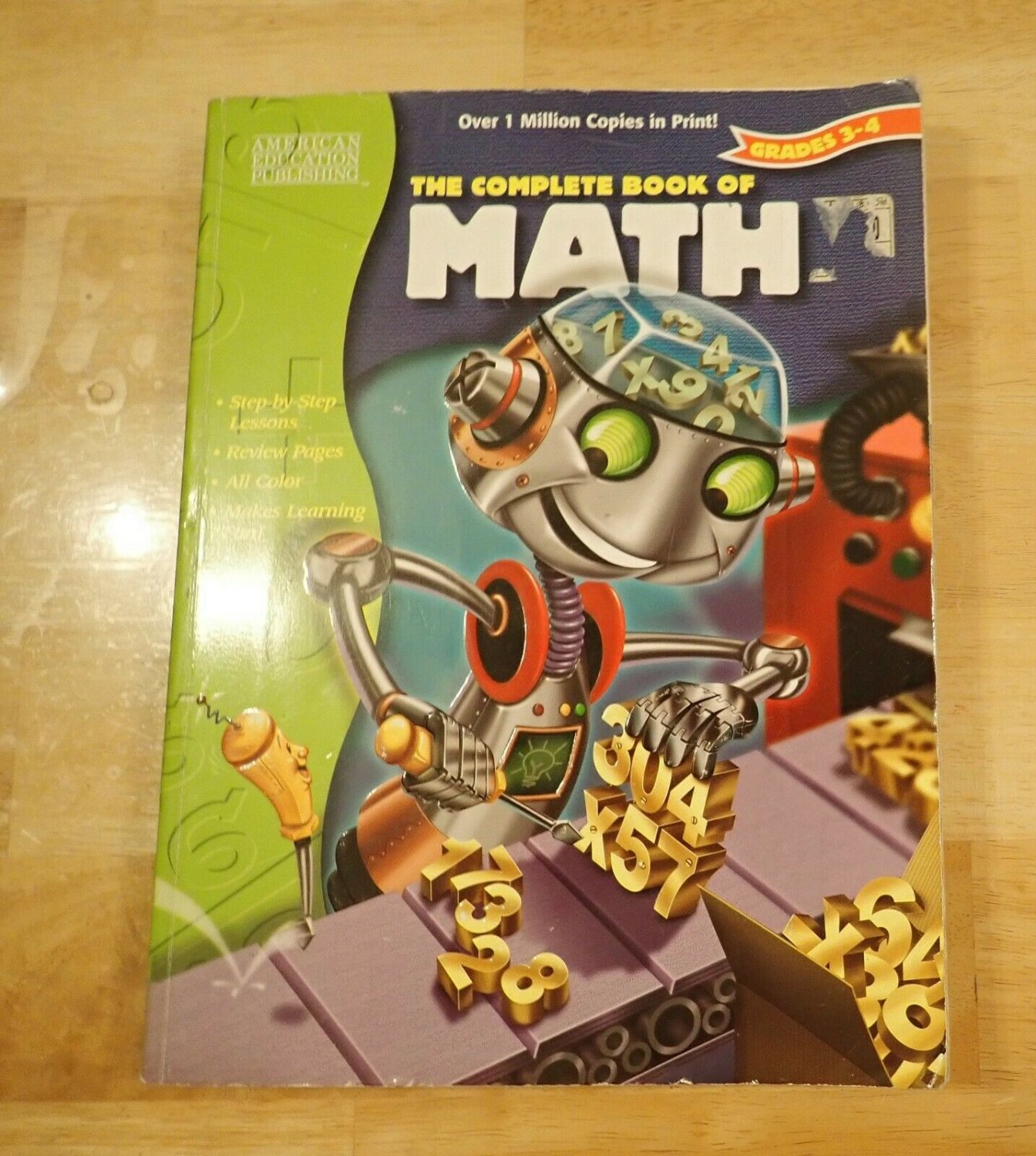 The Complete Book of Math, Grades 3-4 Paperback