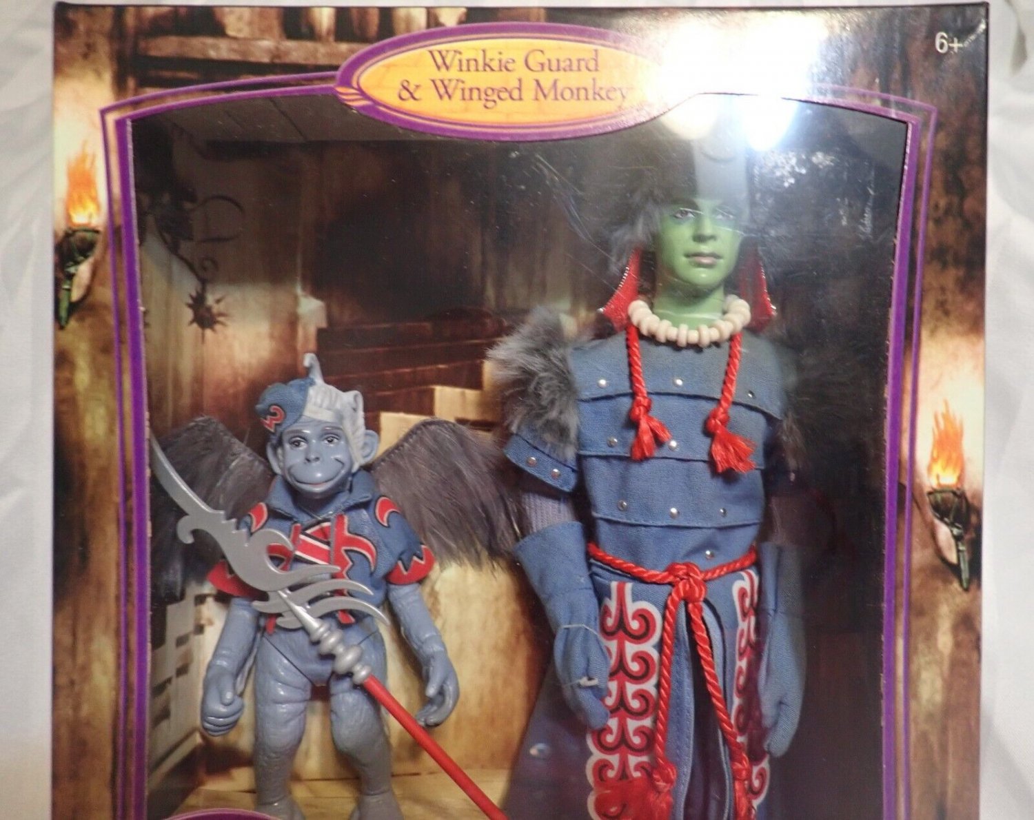 Barbie Ken Doll Wizard of Oz Winkie Guard & Winged Monkey 2006 Pink Label