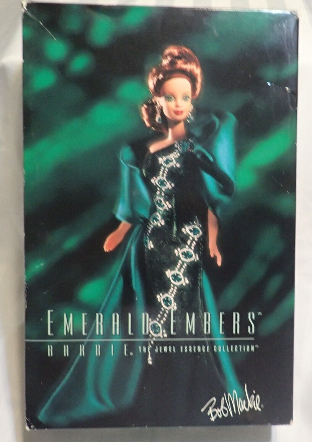 Emerald Embers Barbie The Jewel Essence Collection by Bob Mackie