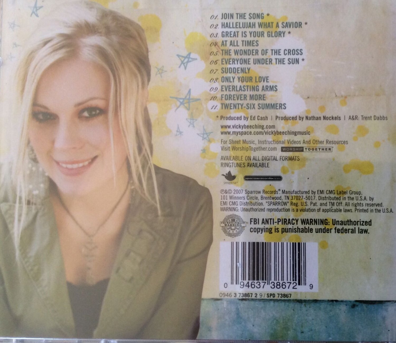 Vicky Beeching - Painting The Invisible CD New! FREE Shipping!