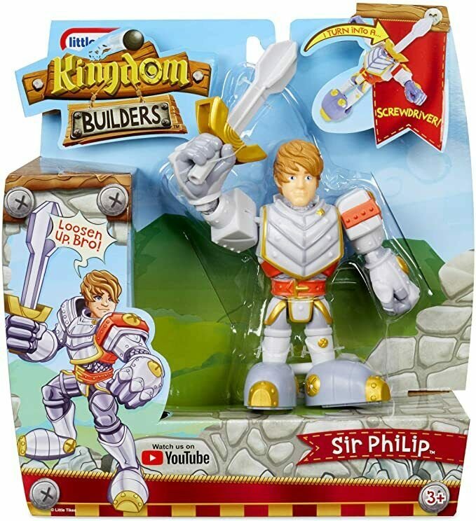 Little Tikes Kingdom Builders-Sir Phillip Toy, Multicolor