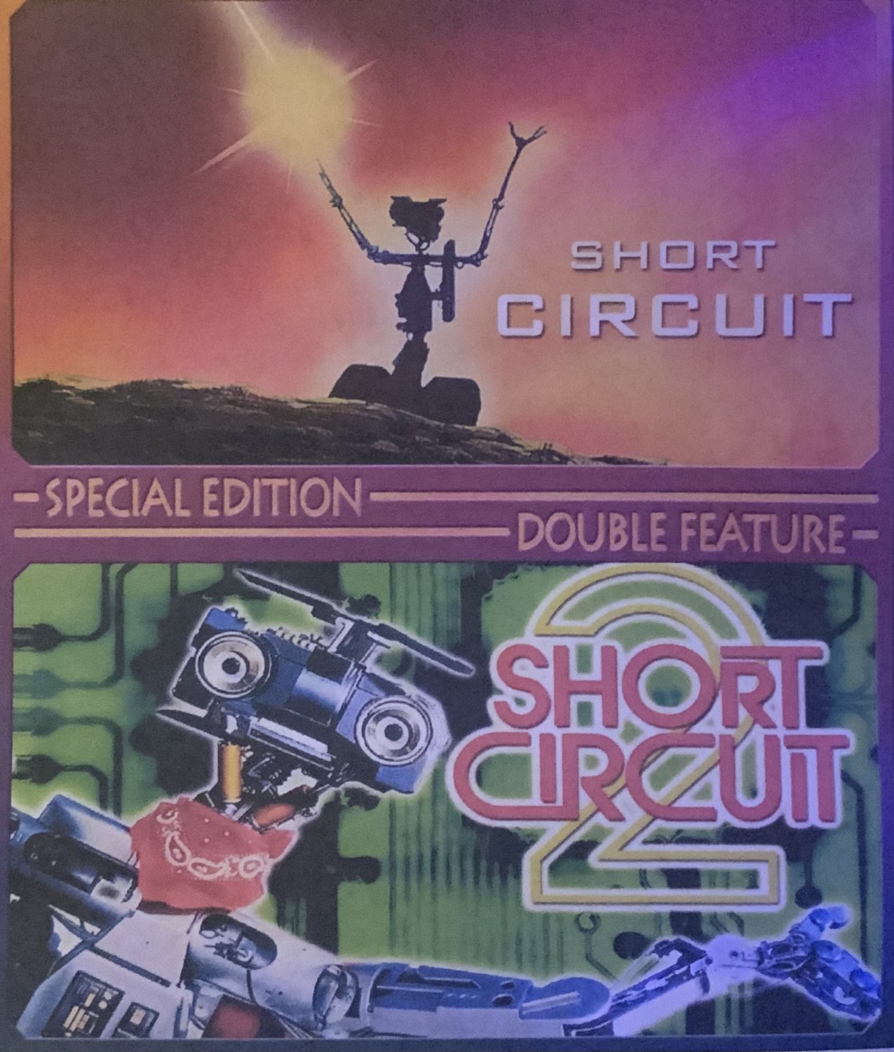 Short Circuit 1 & 2 Double Feature - 1986/88 - Blu Ray