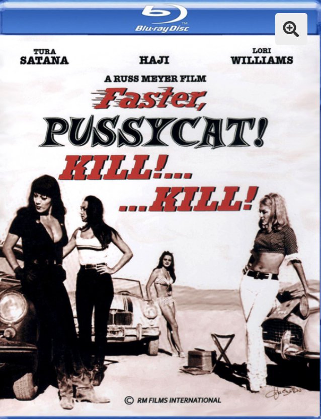Faster Pussycat Kill Kill 1965 Rare Blu Ray