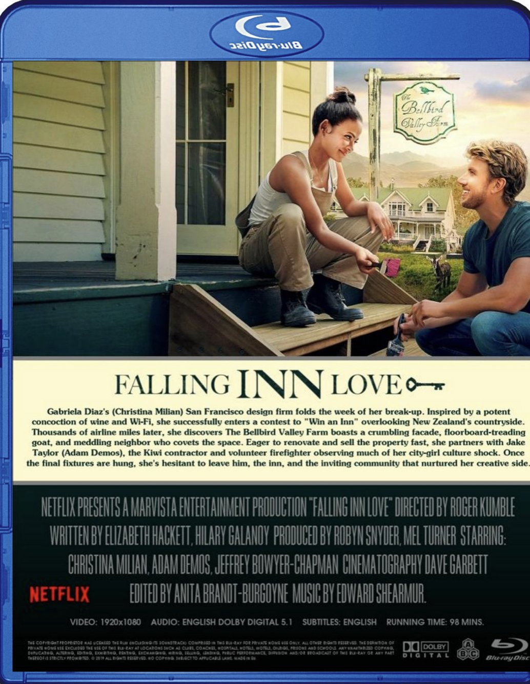 Falling Inn Love - 2019 - Blu Ray