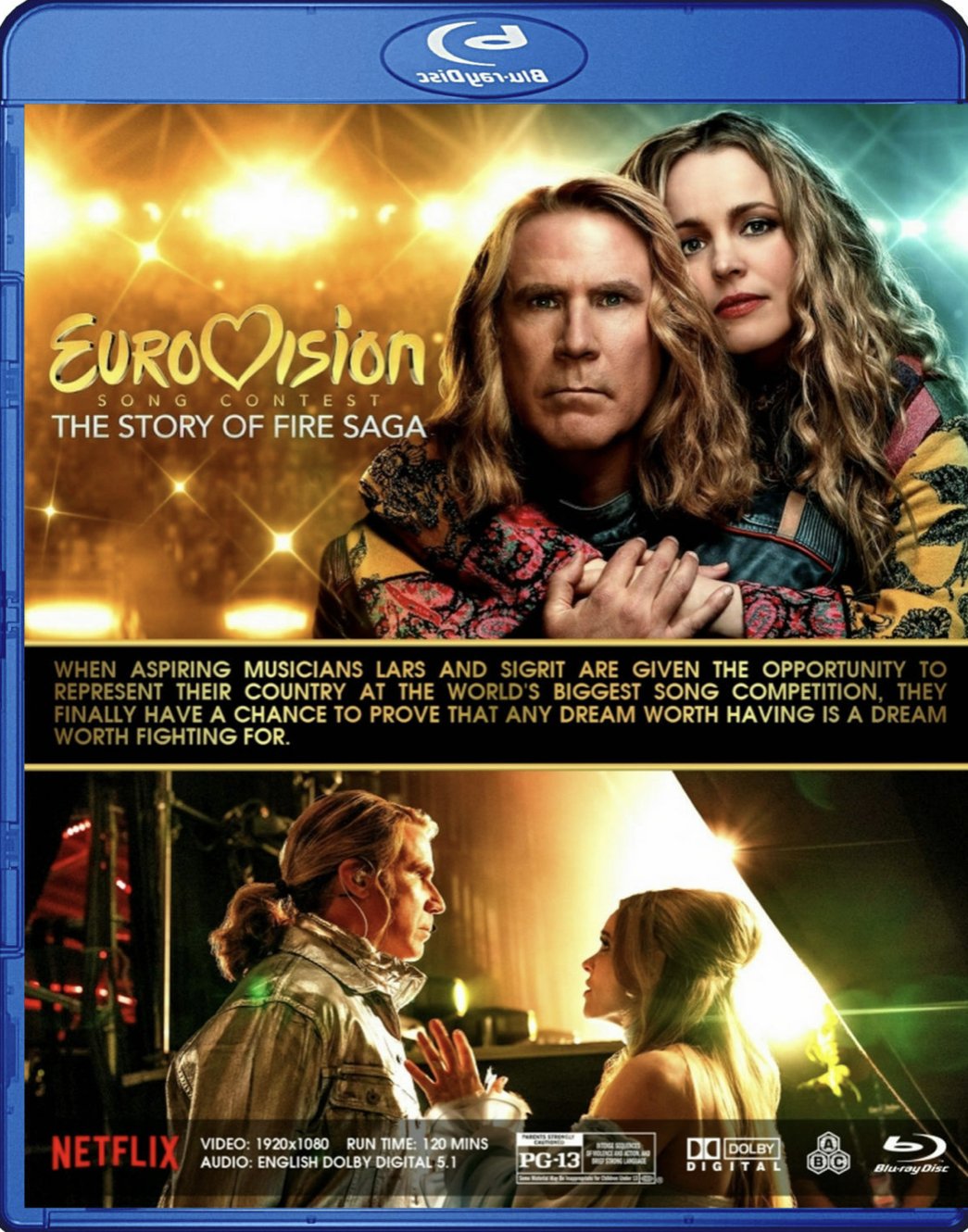 Eurovision Song Contest : The Story Of Fire Saga - 2020 - Blu Ray