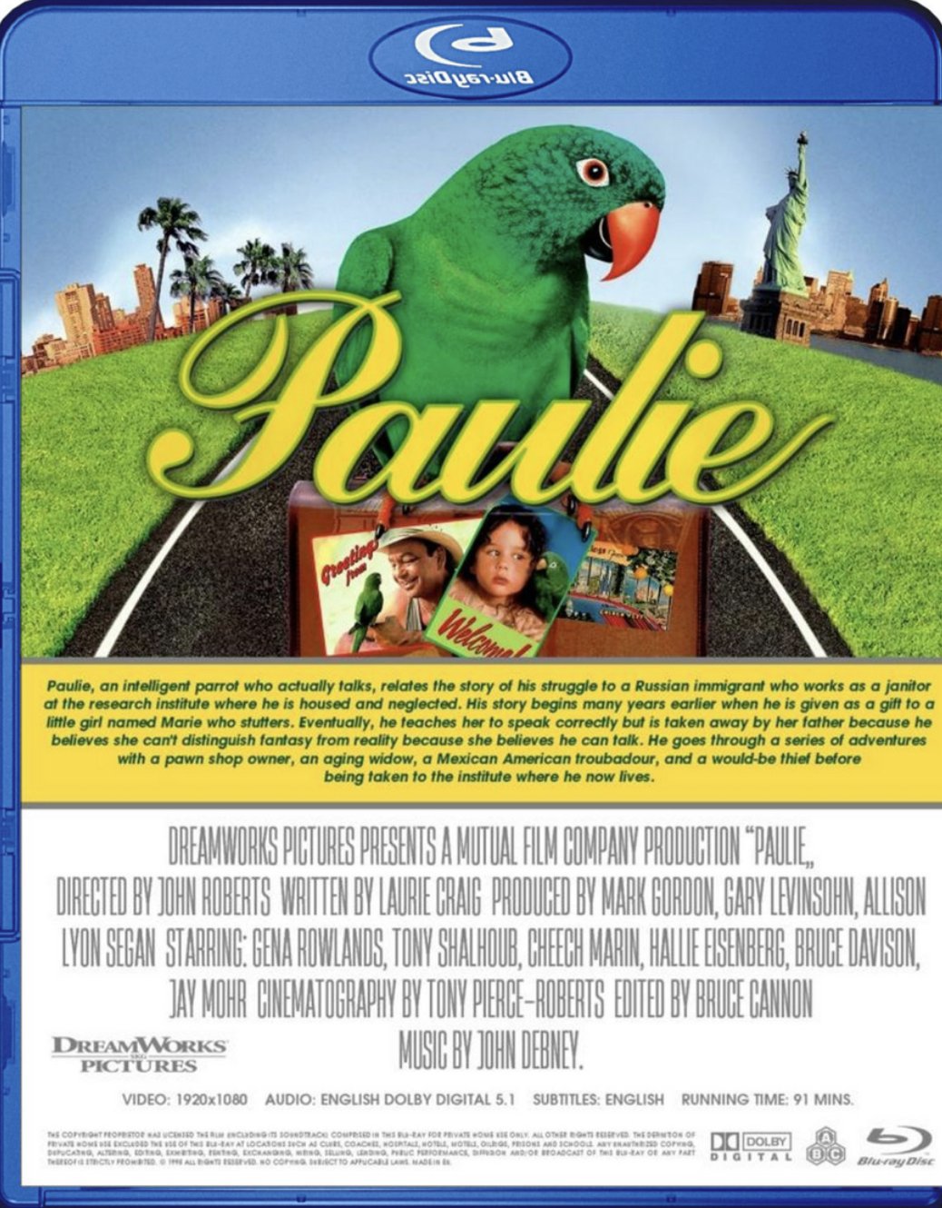 Paulie - 1998 - Blu Ray