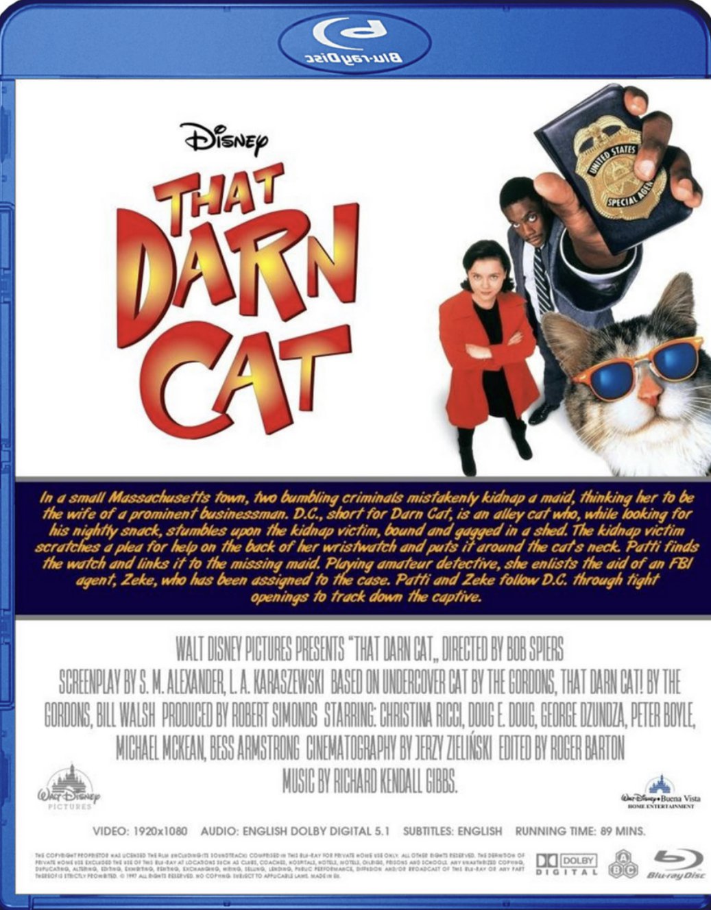 That Darn Cat - 1997 - Blu Ray