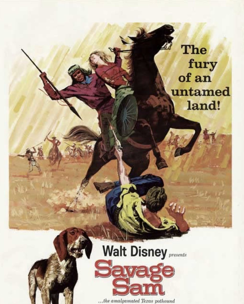 Savage Sam - 1963 - Blu Ray (Rare)p