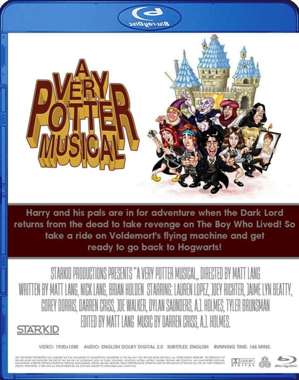 A Very Potter Musical - 2010 - Blu Ray