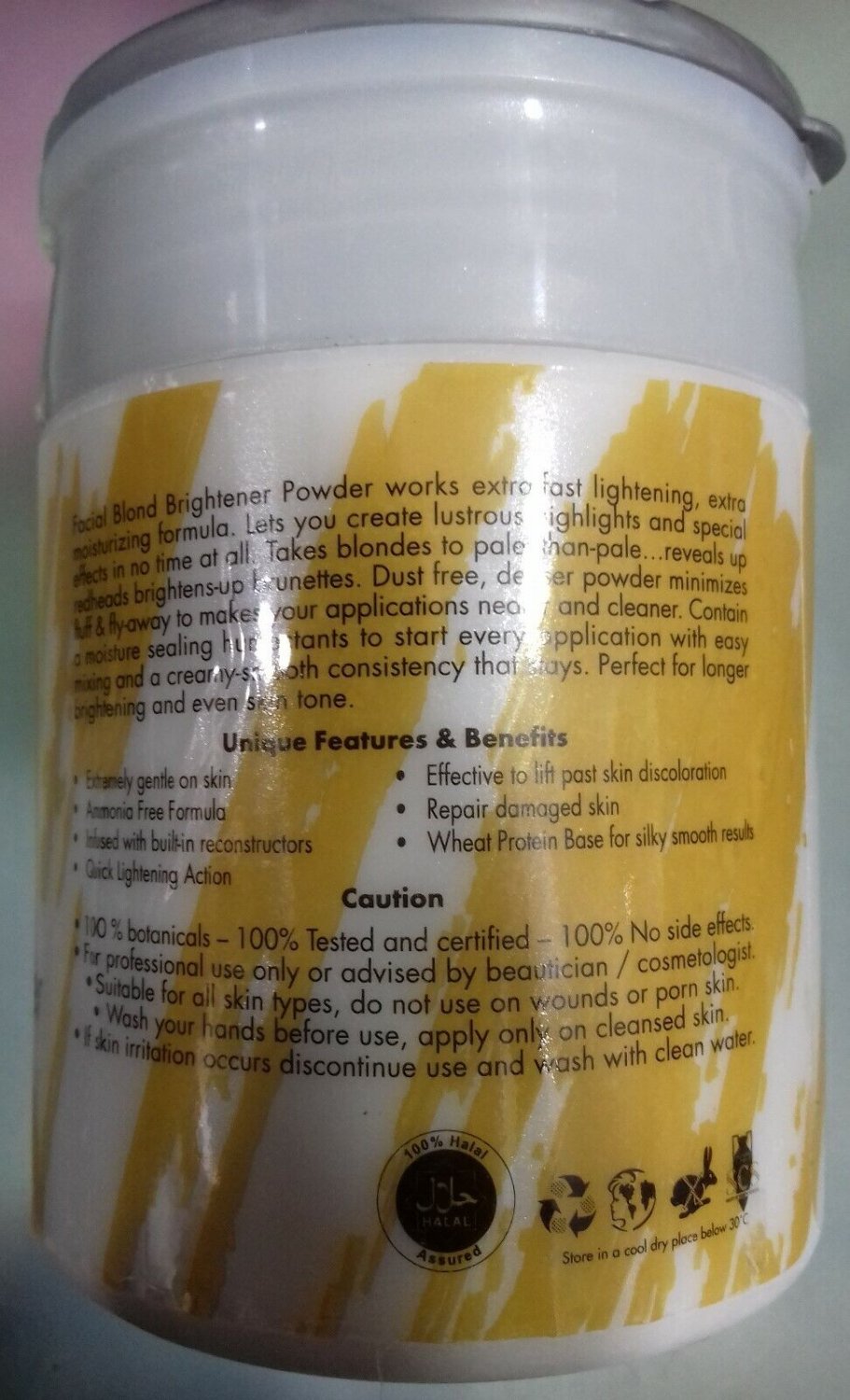 Dermacos Whitening Bleach Cream ~ Blonder Brightener & Facial Activator ...