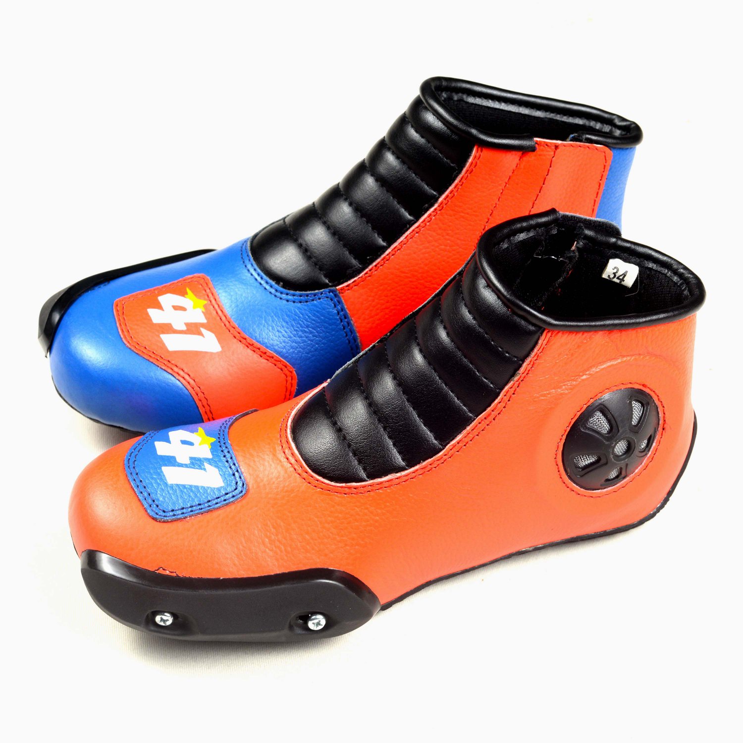 Men RACING SHOES Leather Fashion Running Shoes Sport Light Weight US ...