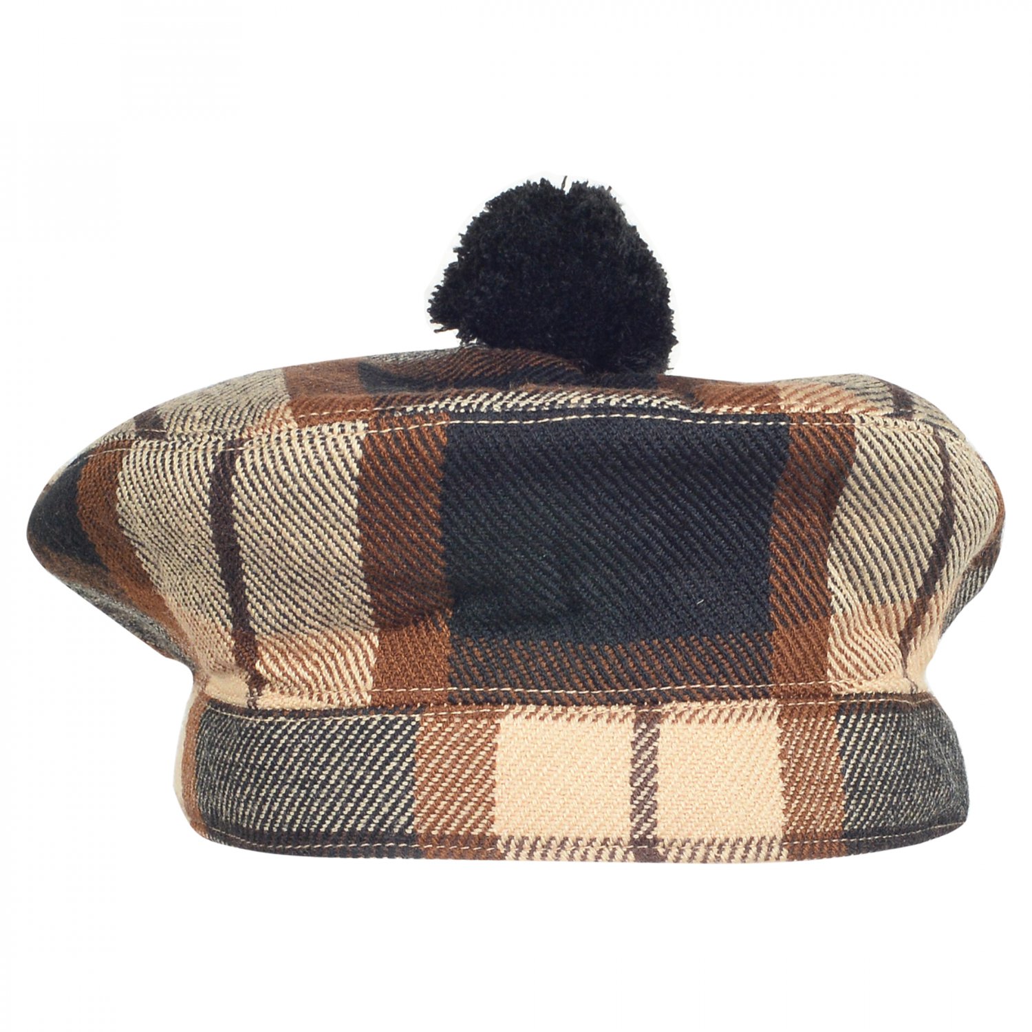 Scottish Rose Ancient Tartan BALMORAL HAT Military Highlander Kilt Cap ...