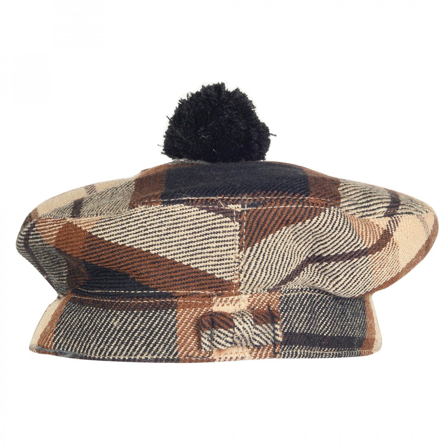 Scottish Rose Ancient Tartan BALMORAL HAT Military Highlander Kilt Cap ...