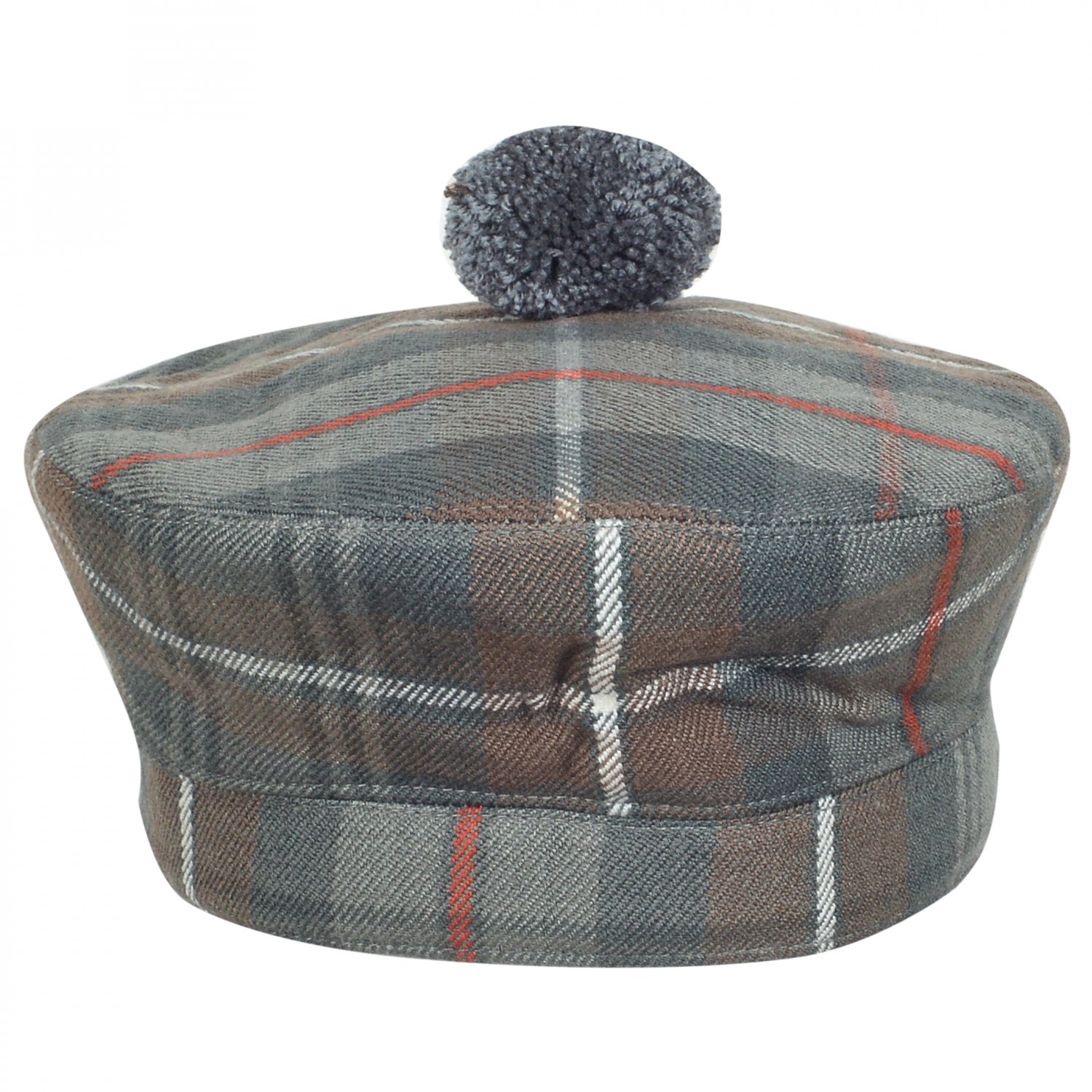 Scottish Mackenzie Weathered Tartan BALMORAL HAT Military Highlander ...