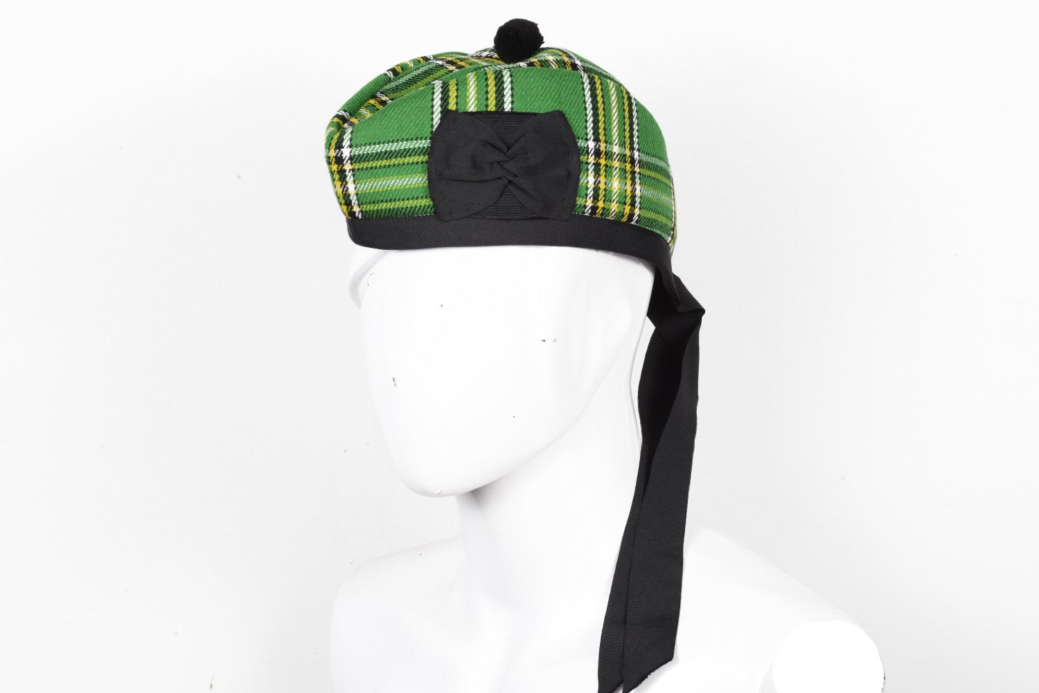 Scottish GLENGARRY Cap Traditional Military Piper Hat KILT Cap Clan ...