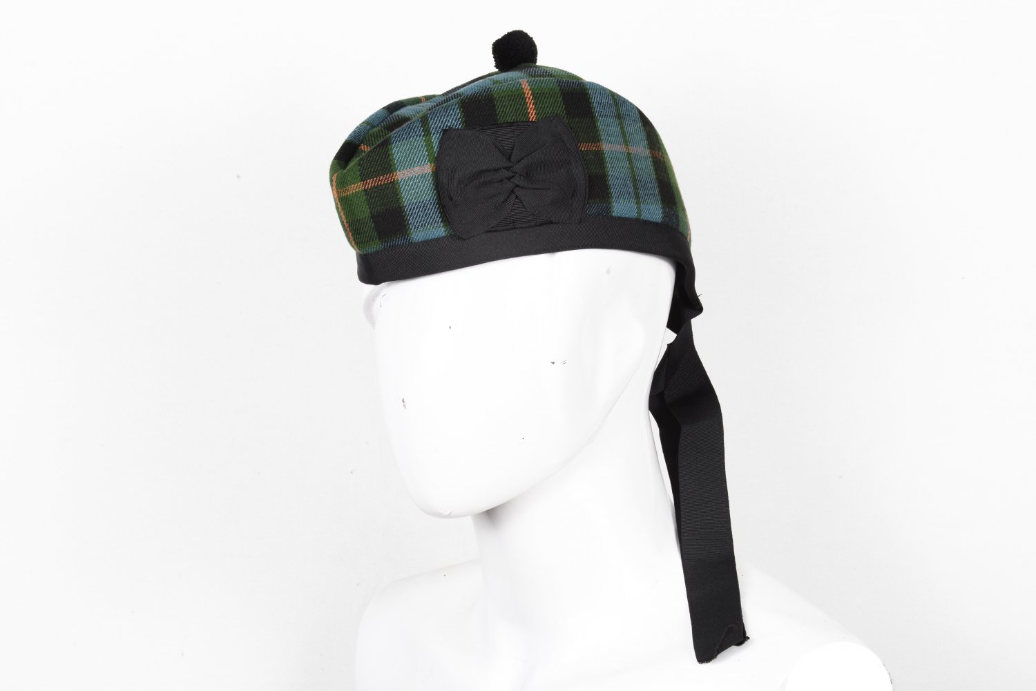 Scottish GLENGARRY Cap Traditional Military Piper Hat KILT Cap Clan ...