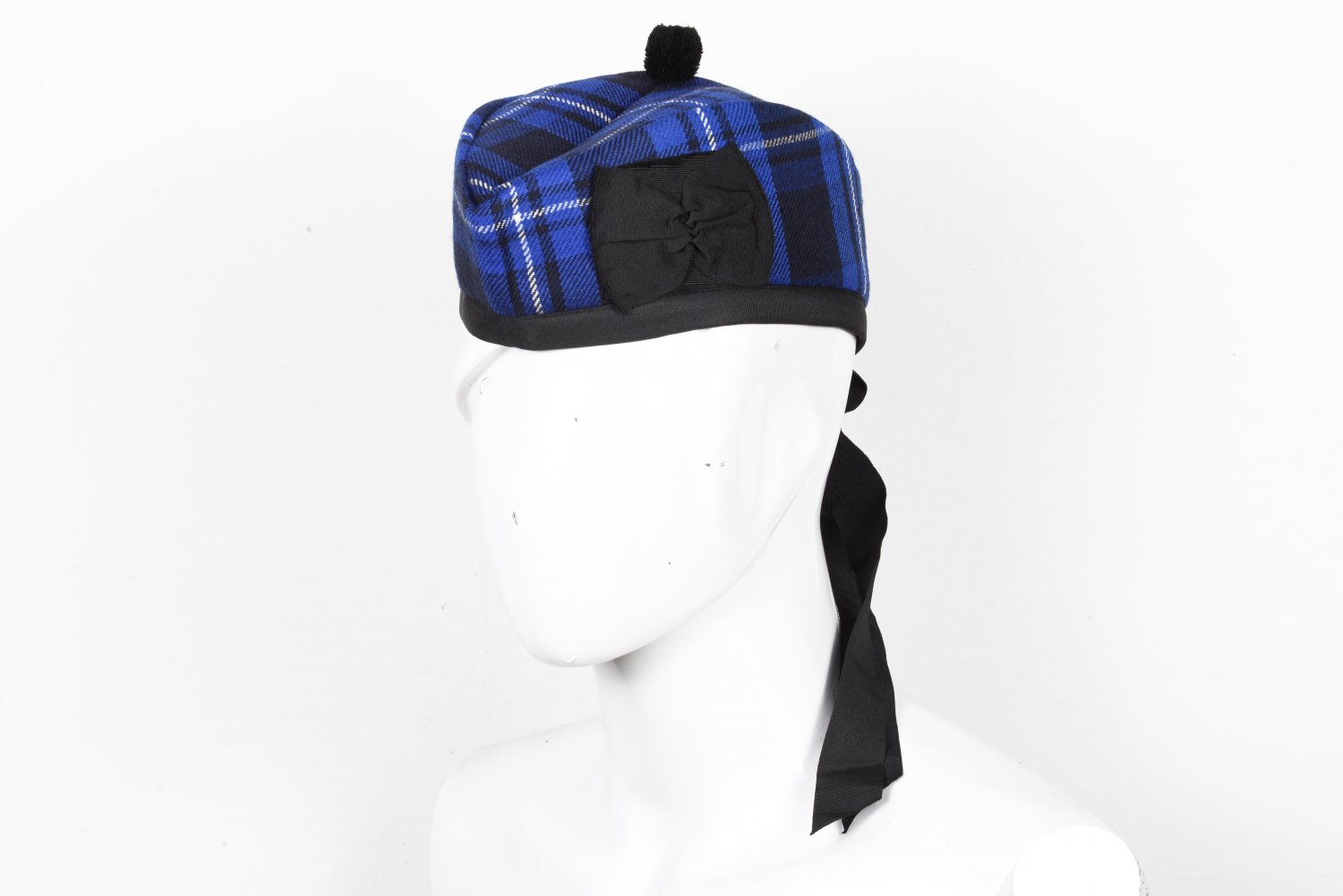 Scottish GLENGARRY Cap Traditional Military Piper Hat KILT Cap Clan ...