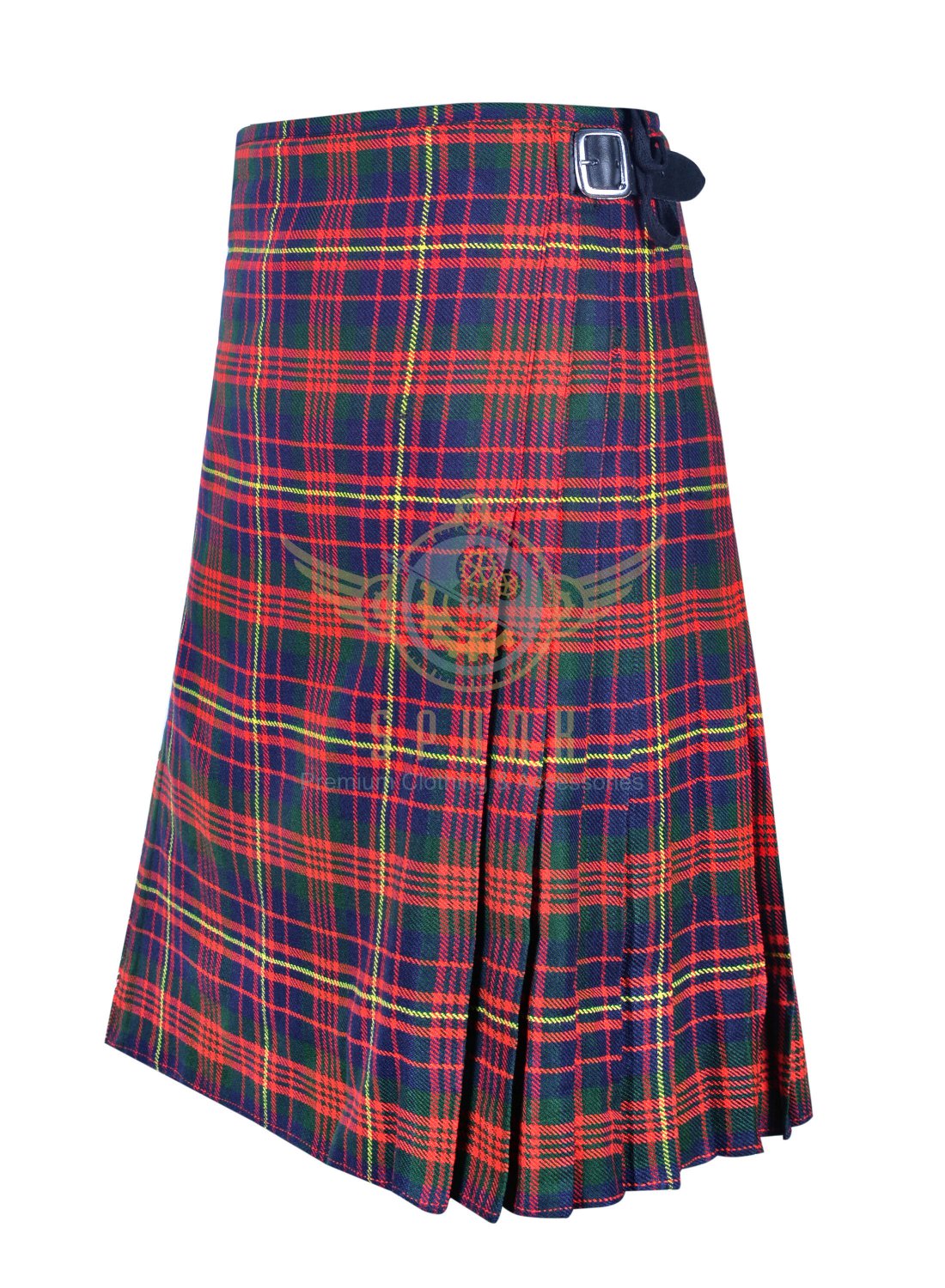 Handmade Scottish 8 Yard KILT For Men Highland Traditional Cameron Kilt