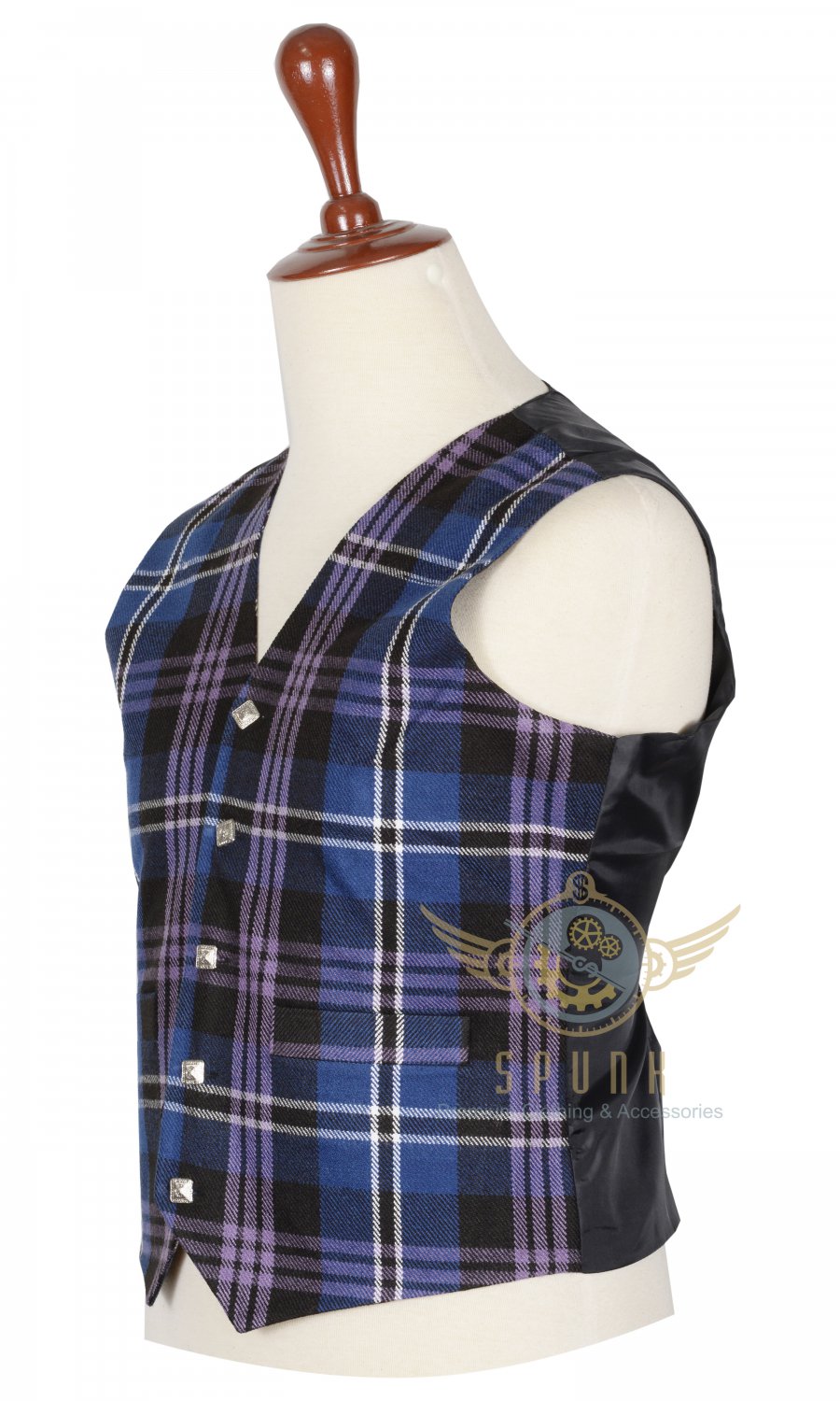 Men's Scottish Pride Of Scotland VEST 5 Buttons Vest Acrylic Tartan ...