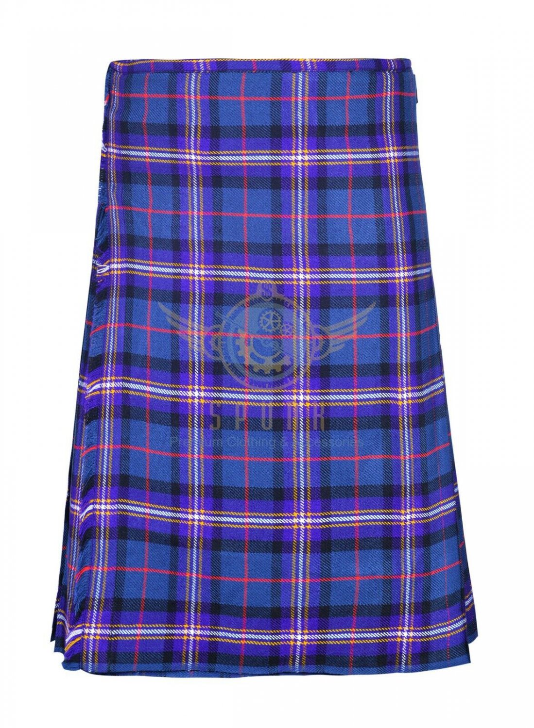 Scottish Traditional Highland 8 Yard Masonic TARTAN KILT Men's Fashion ...