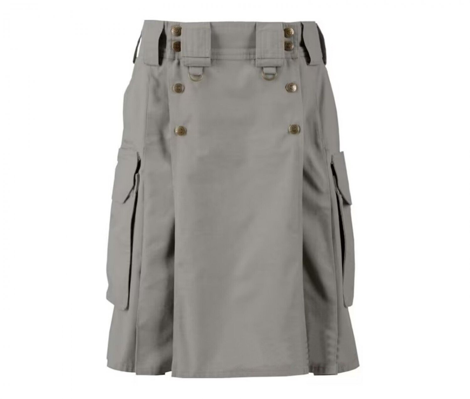 Scottish Grey 511 Tactical Kilt Fashion Utility Kilts For Men Size 30 ...