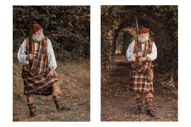 Scottish Traditional Highland Royal Stewart tartan Great Kilt 4 to 6 ...