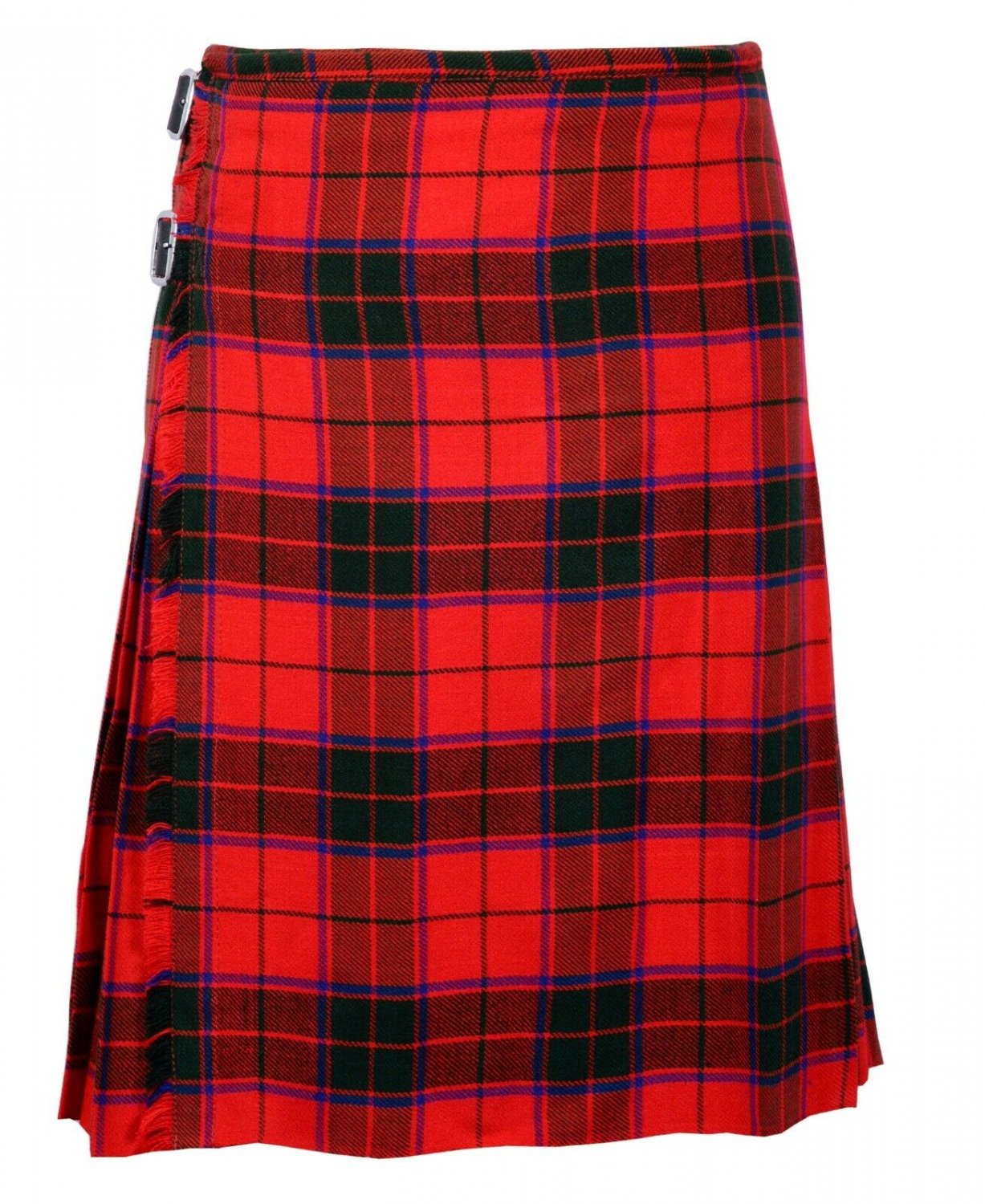Scottish Traditional Highland 8 YARD Scottish Rose Tartan Casual kilt ...