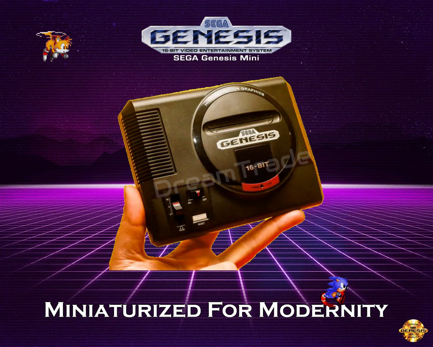 Sega Genesis Mini Mail-In Mod Service - "Perfect" Series