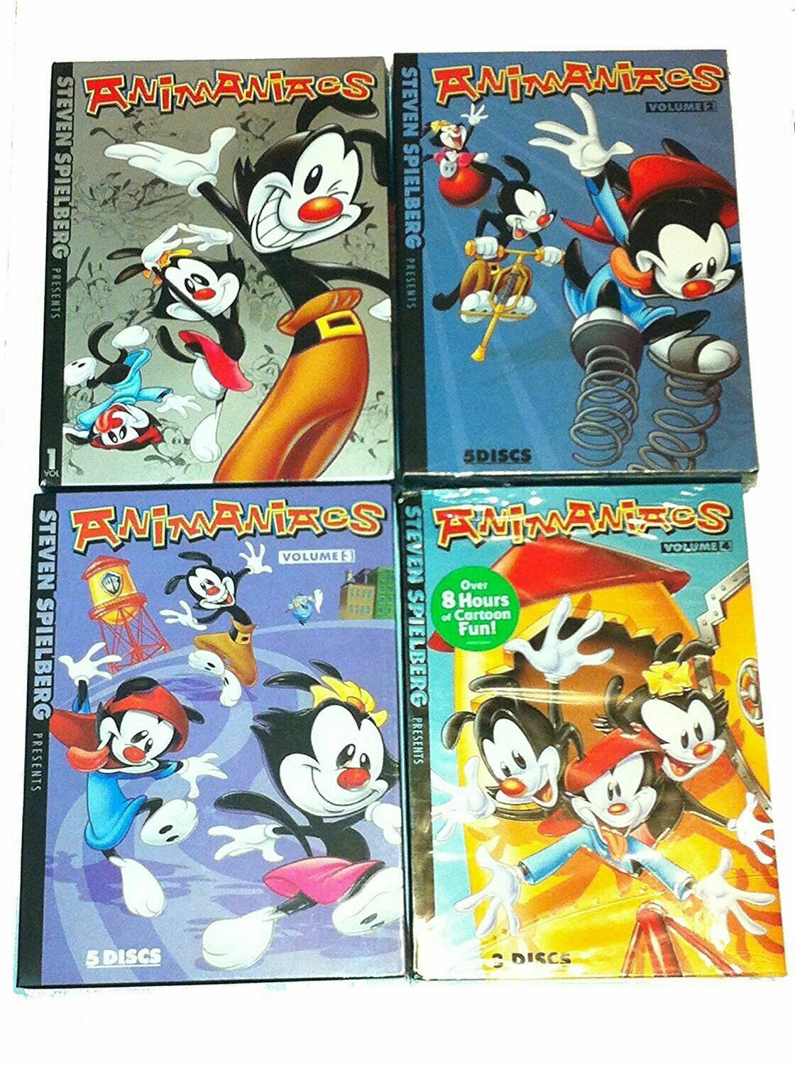 Animaniacs: Complete Collection Series Season Vol. 1-4 2 3 4 (DVD 18 ...