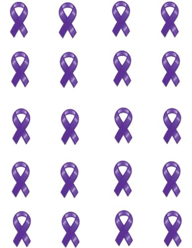 Lupus Awareness Ribbon Waterslide / Water Transfer Nail Decals/Nail Art
