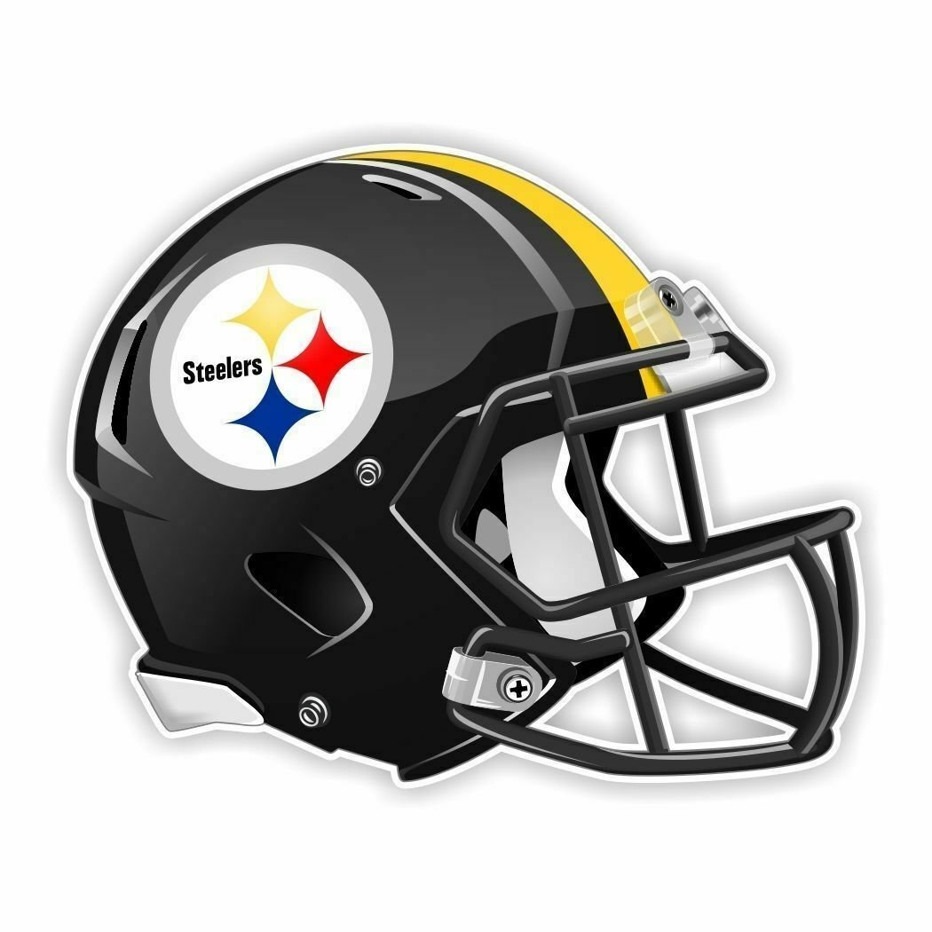 Pittsburgh Steelers Football Helmet Logo Sticker Die Cut Vinyl Decal ...