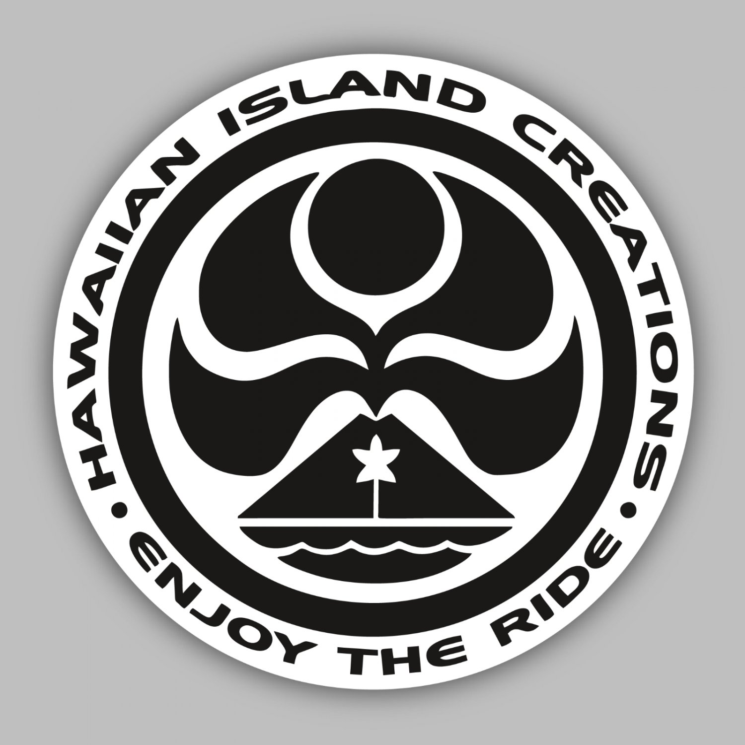 Hawaiian Island Creations Vinyl Sticker/Decal - HIC Surf -Boardshorts ...